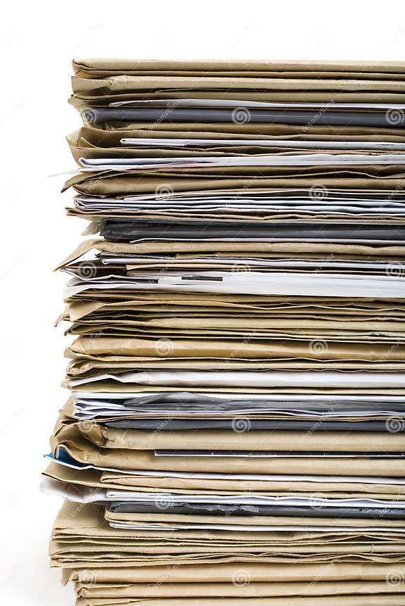 File Stack stock image. Image of desk, order, organization - 14010203