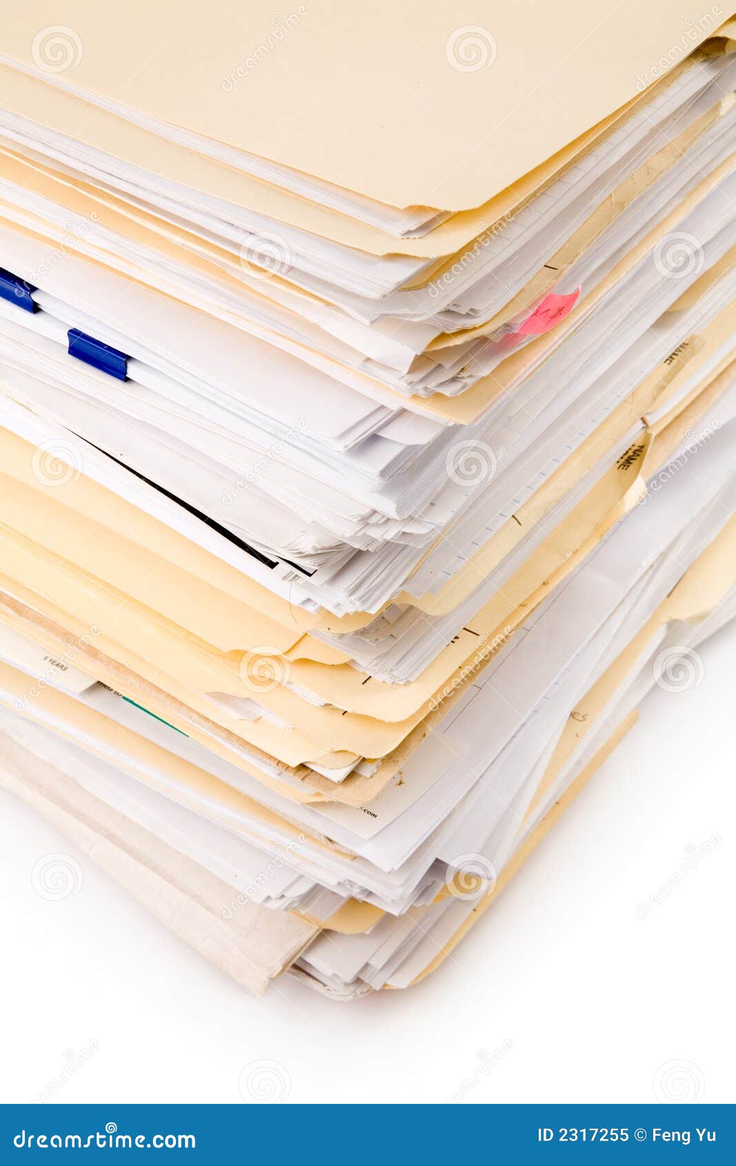 File Stack stock image. Image of business, late, office - 2317255
