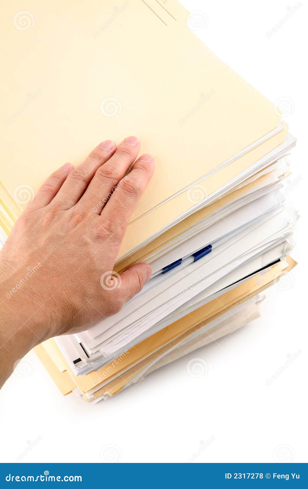 File Stack stock photo. Image of white, busy, office, tall - 2317278