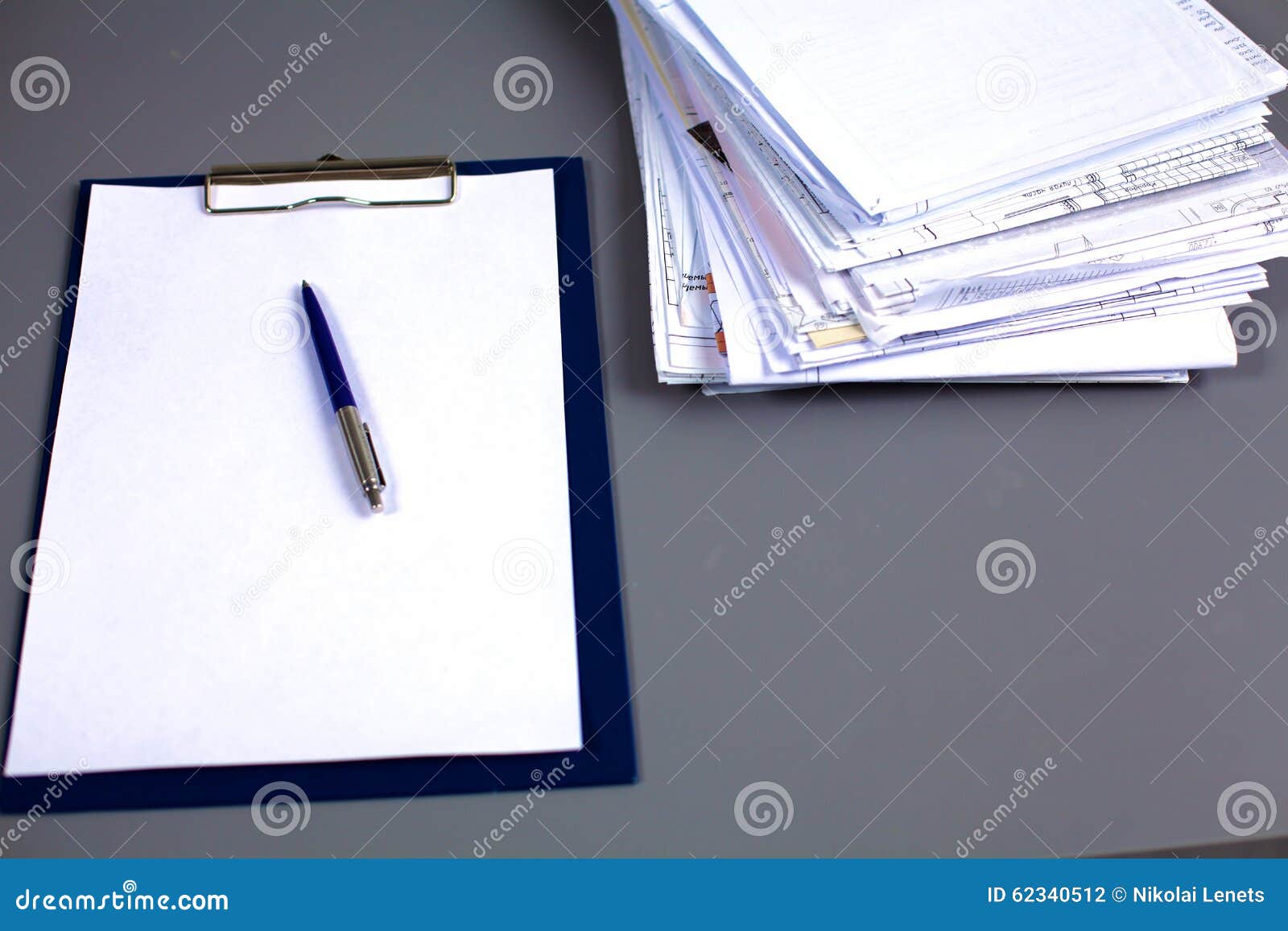 File Stack, File Folder with White Background Stock Photo - Image of ...