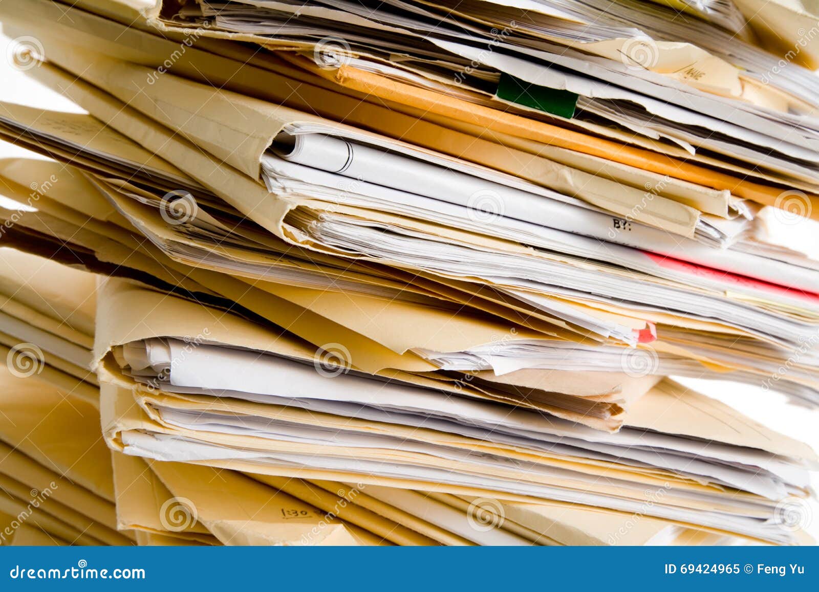 File Stack stock image. Image of stack, material, close - 69424965