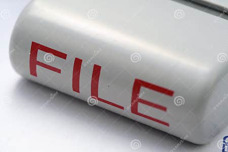 File Stamp stock image. Image of away, desk, archive, business - 447031