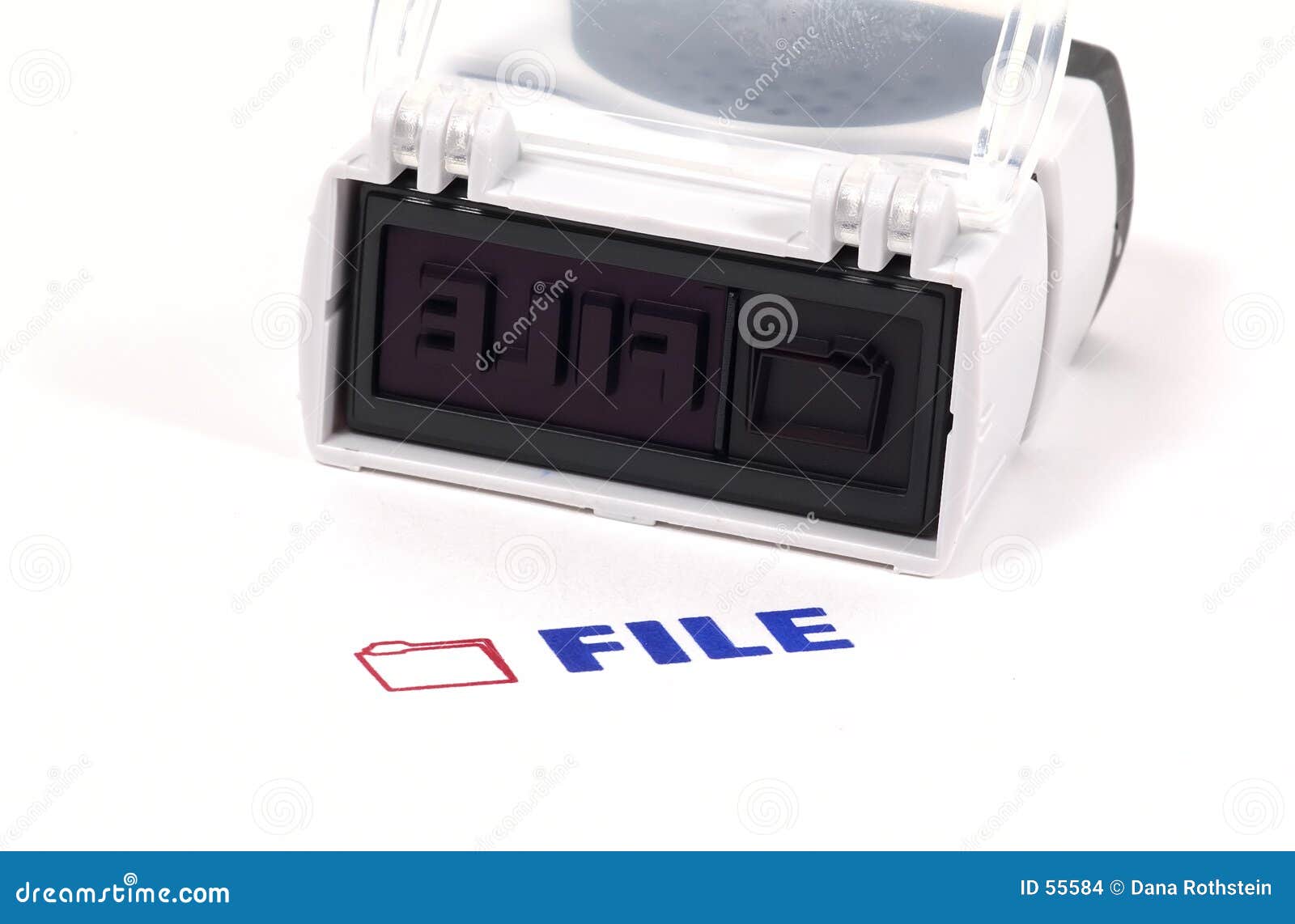 File Stamp stock photo. Image of isolated, stamp, accounting - 55584