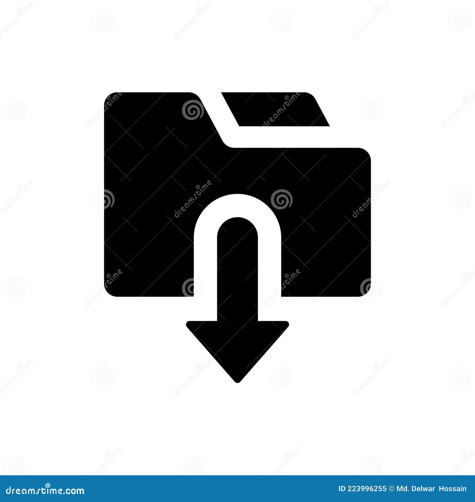 File storage icon stock vector. Illustration of icon - 223996255