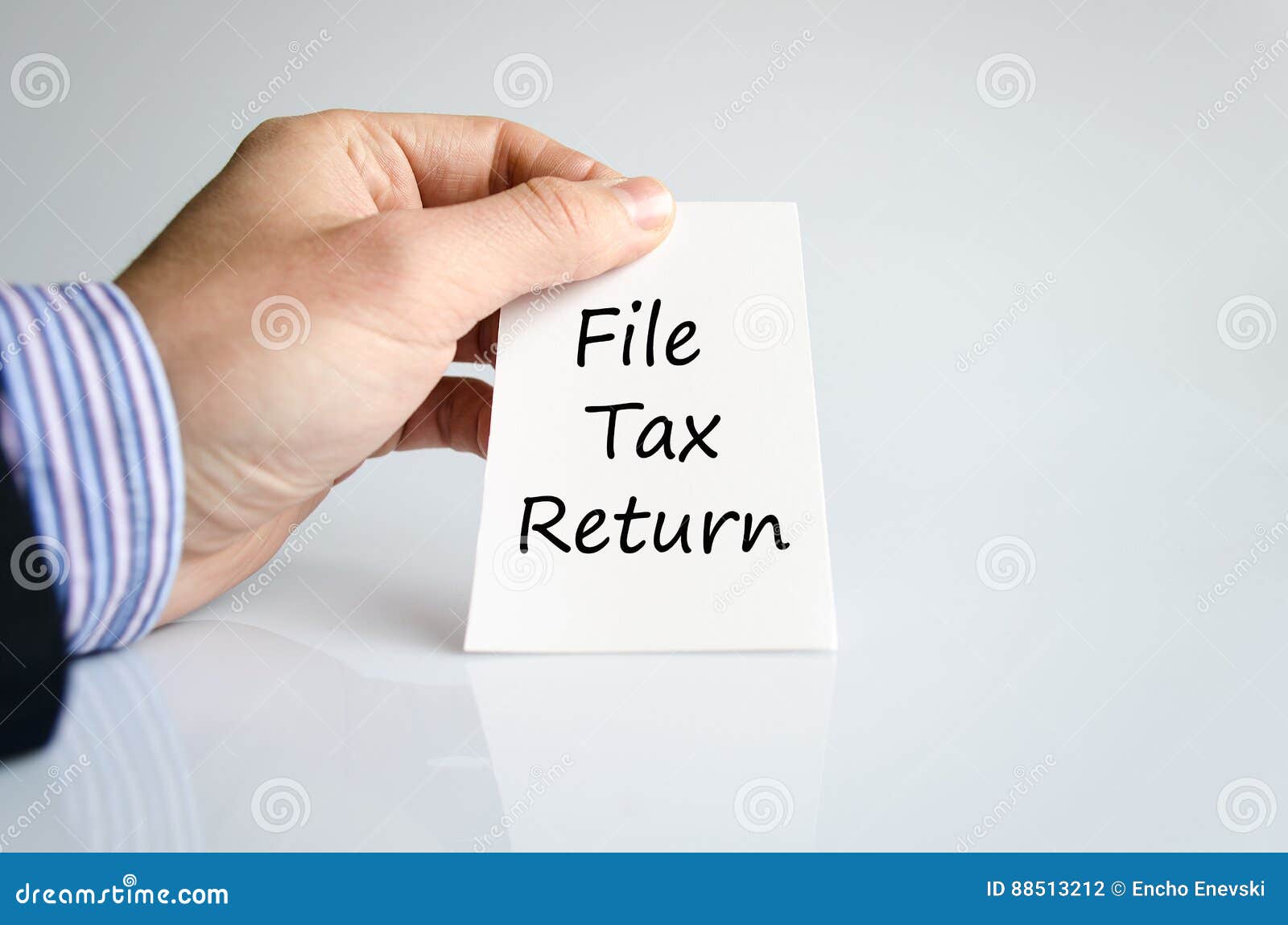 File Tax Return Text Concept Stock Photo - Image of gains, date: 88513212