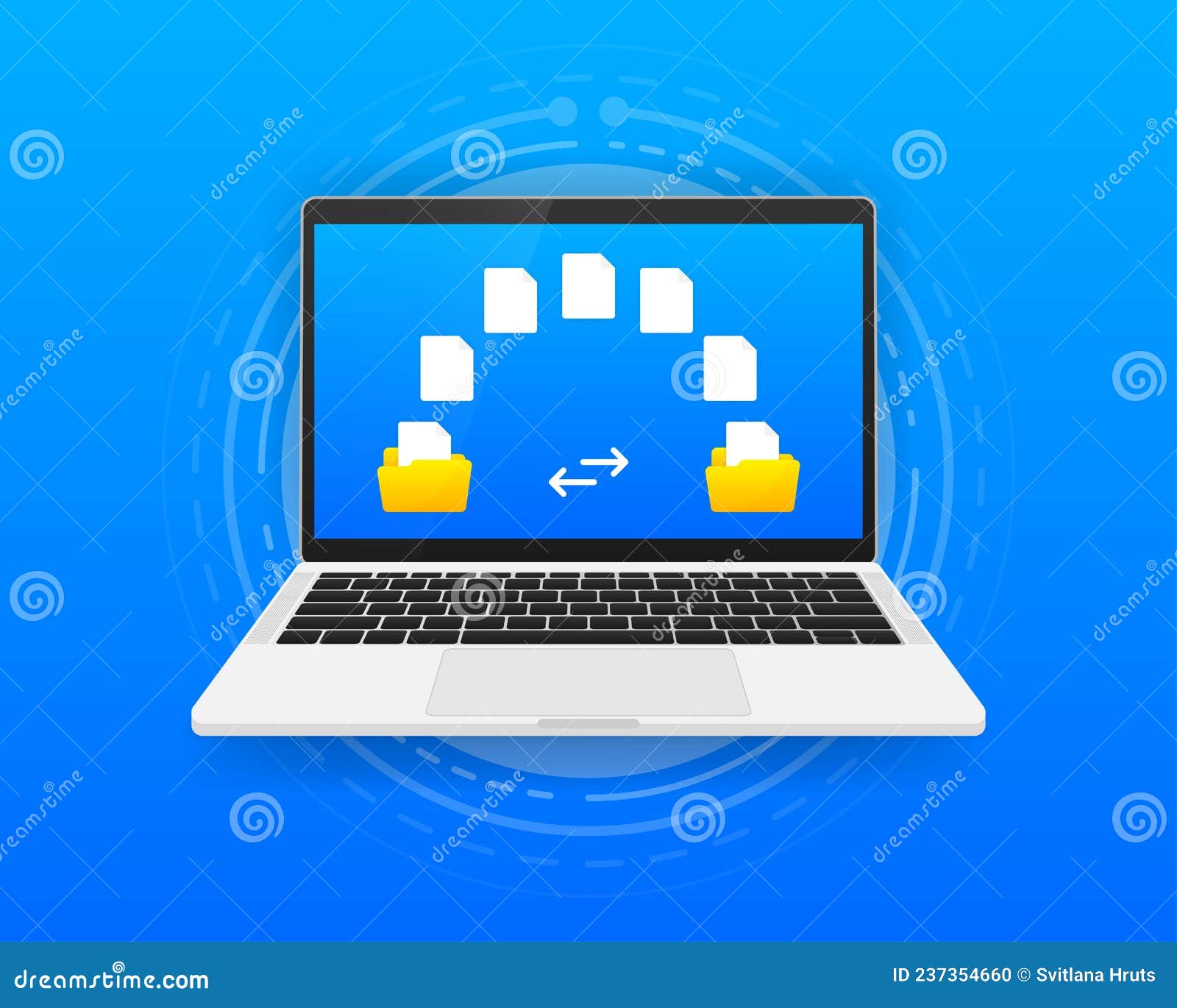 File Transfer Encrypted Form. Concept for Remote Connection between Two ...