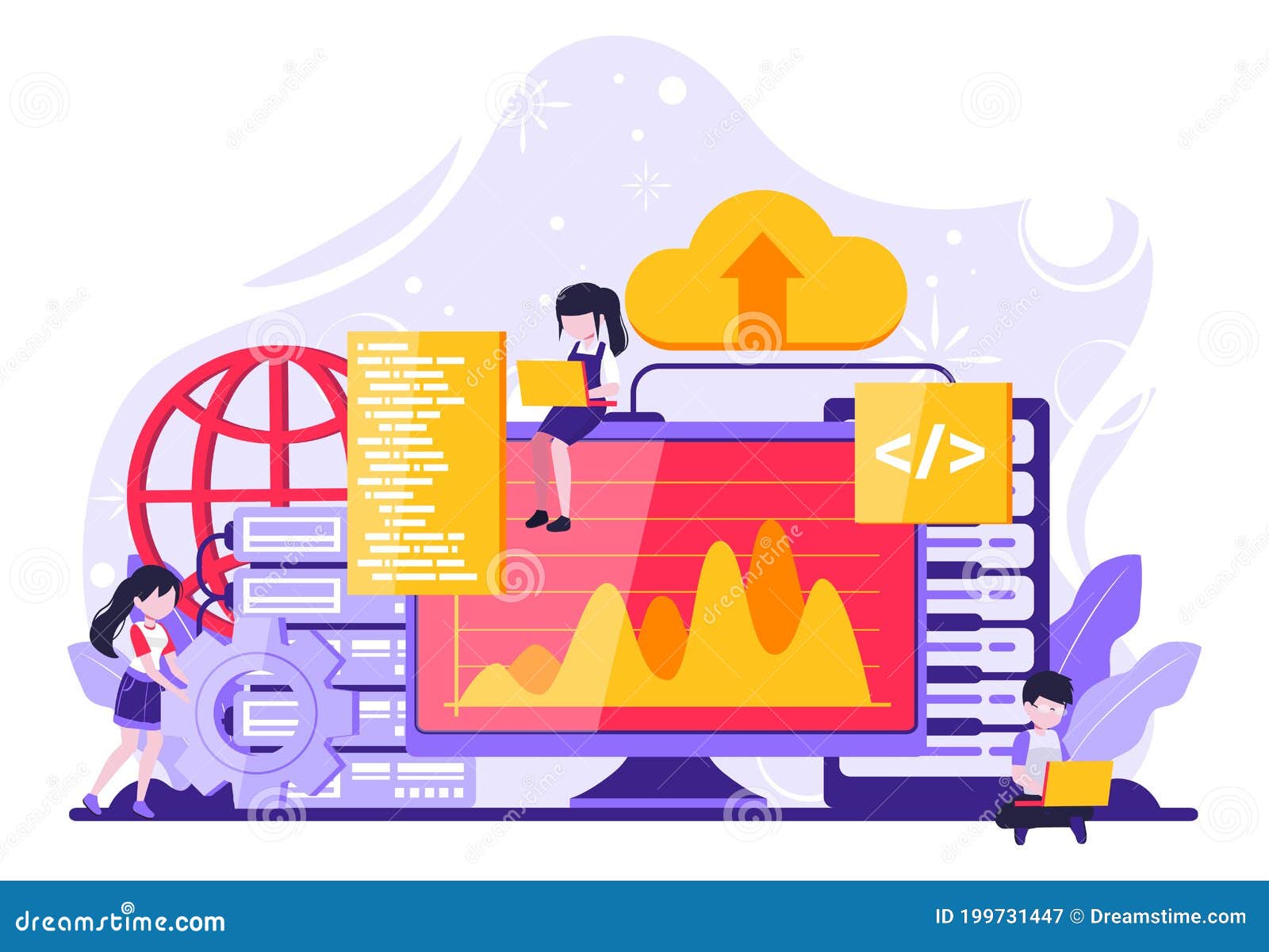File Transfer. Files Transferred Encrypted Form. Program For Remote ...