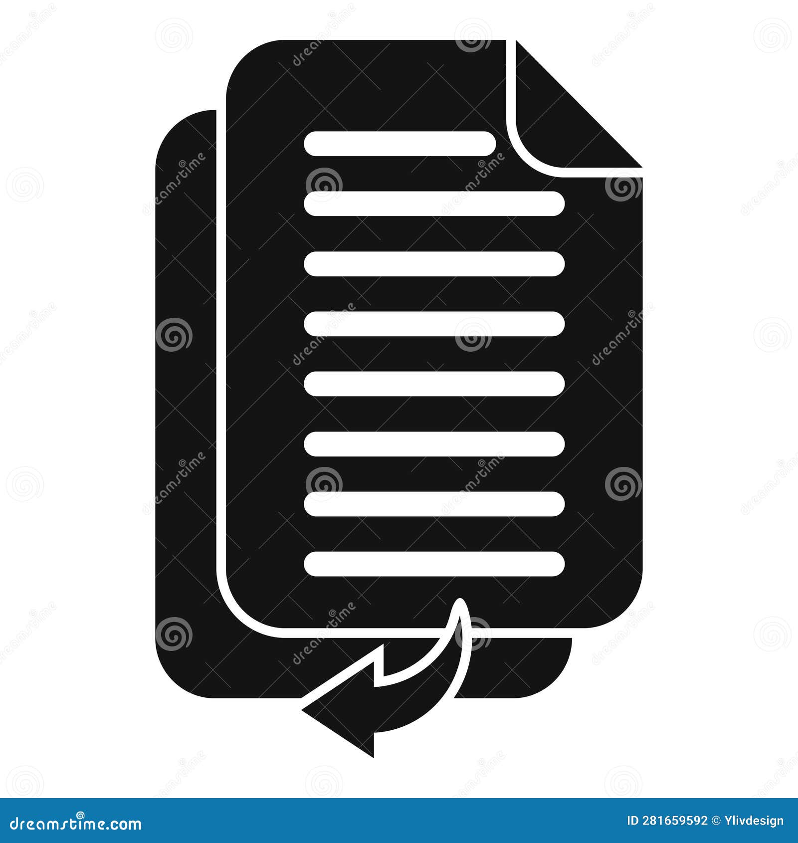 File Transfer Icon Simple Vector. Backup Data Stock Vector ...
