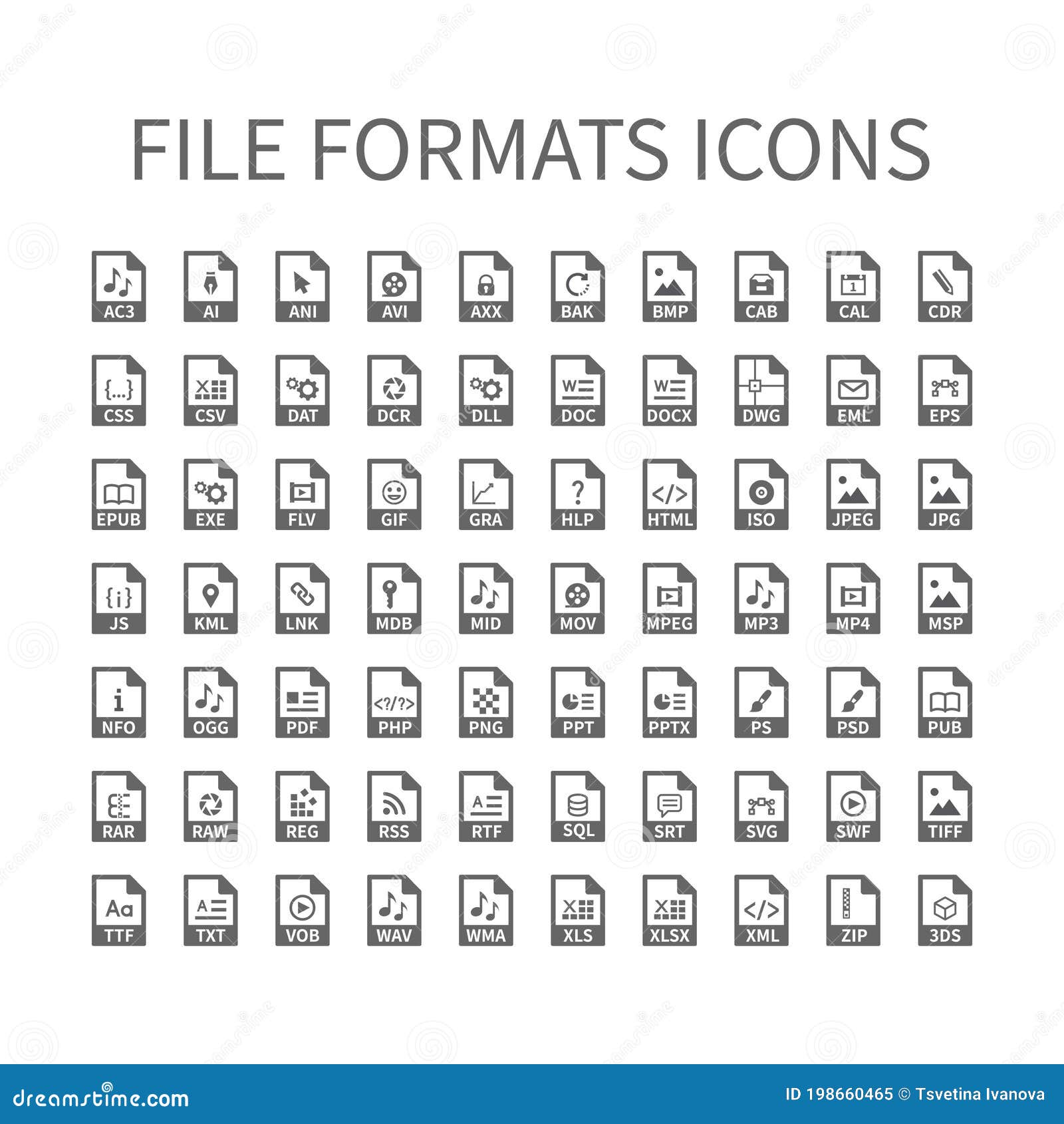 File Format Icons