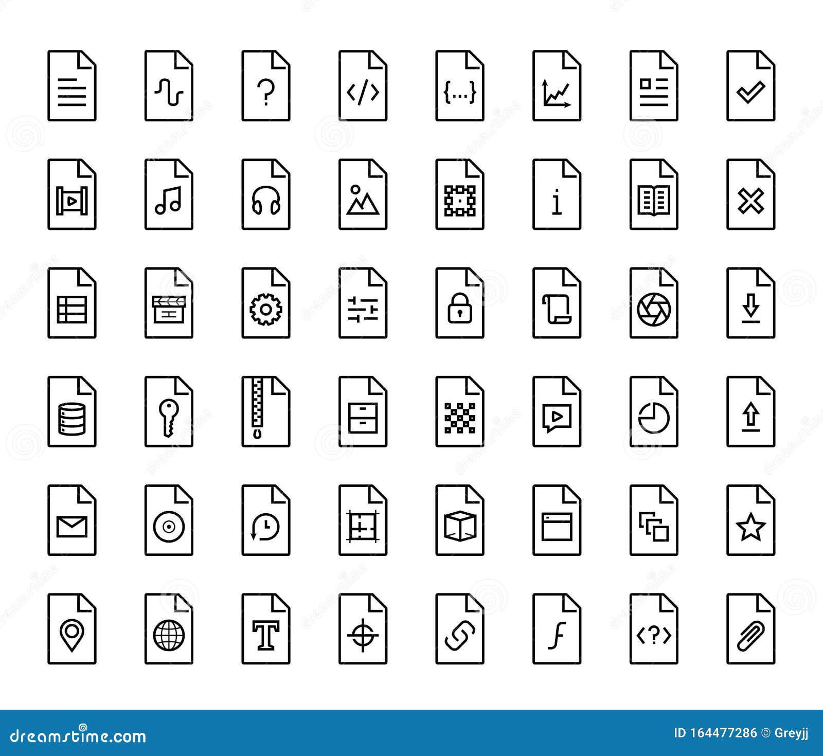 File Types Vector Icons And Formats Labels File System Icons ... File Types Vector Icons And Formats Labels File System Icons ...