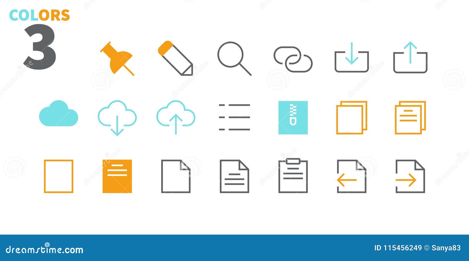 File UI Pixel Perfect Well-crafted Vector Thin Line Icons 48x48 Ready ...