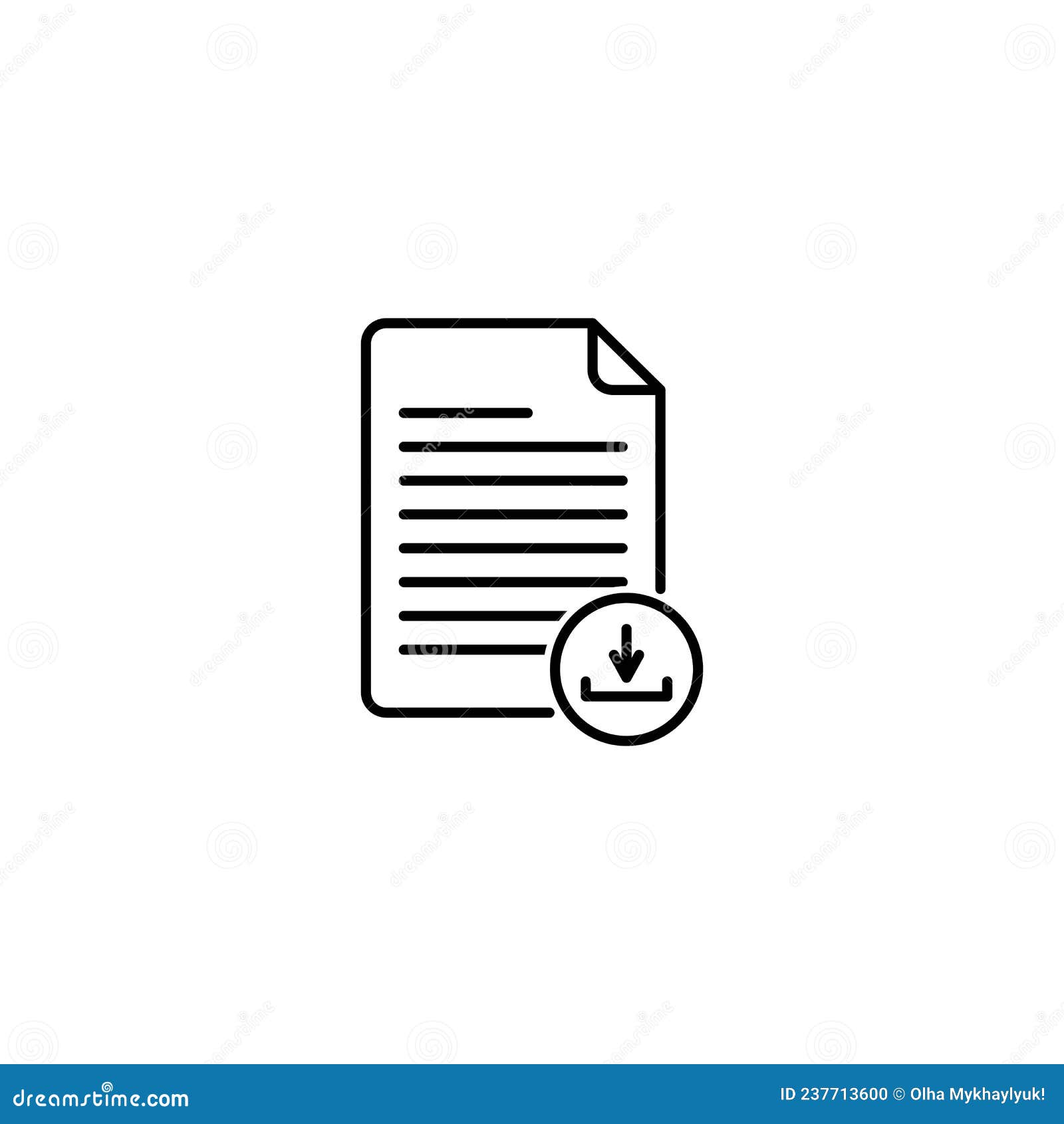 File Upload Vector Icon, Document Symbol. Simple, Flat Design for Web ...