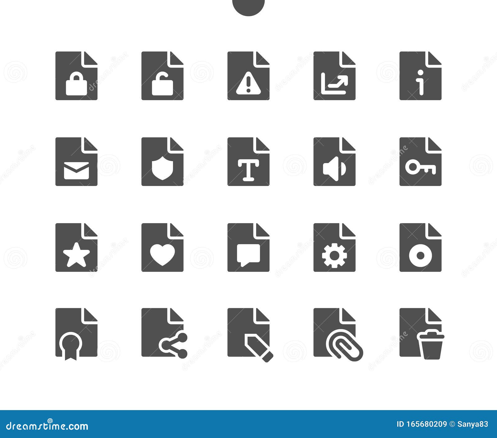 15 File V4 UI Pixel Perfect Gut Gestaltete Vector Solid Icons Vektor ...