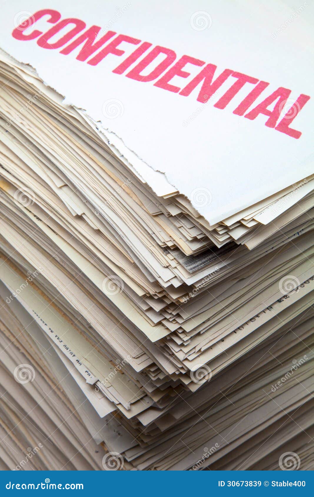 Filed documents stock image. Image of paper, file, copy - 30673839