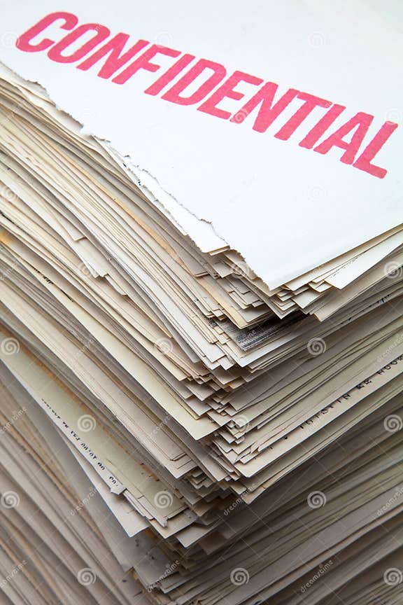 Filed documents stock image. Image of paper, file, copy - 30673839