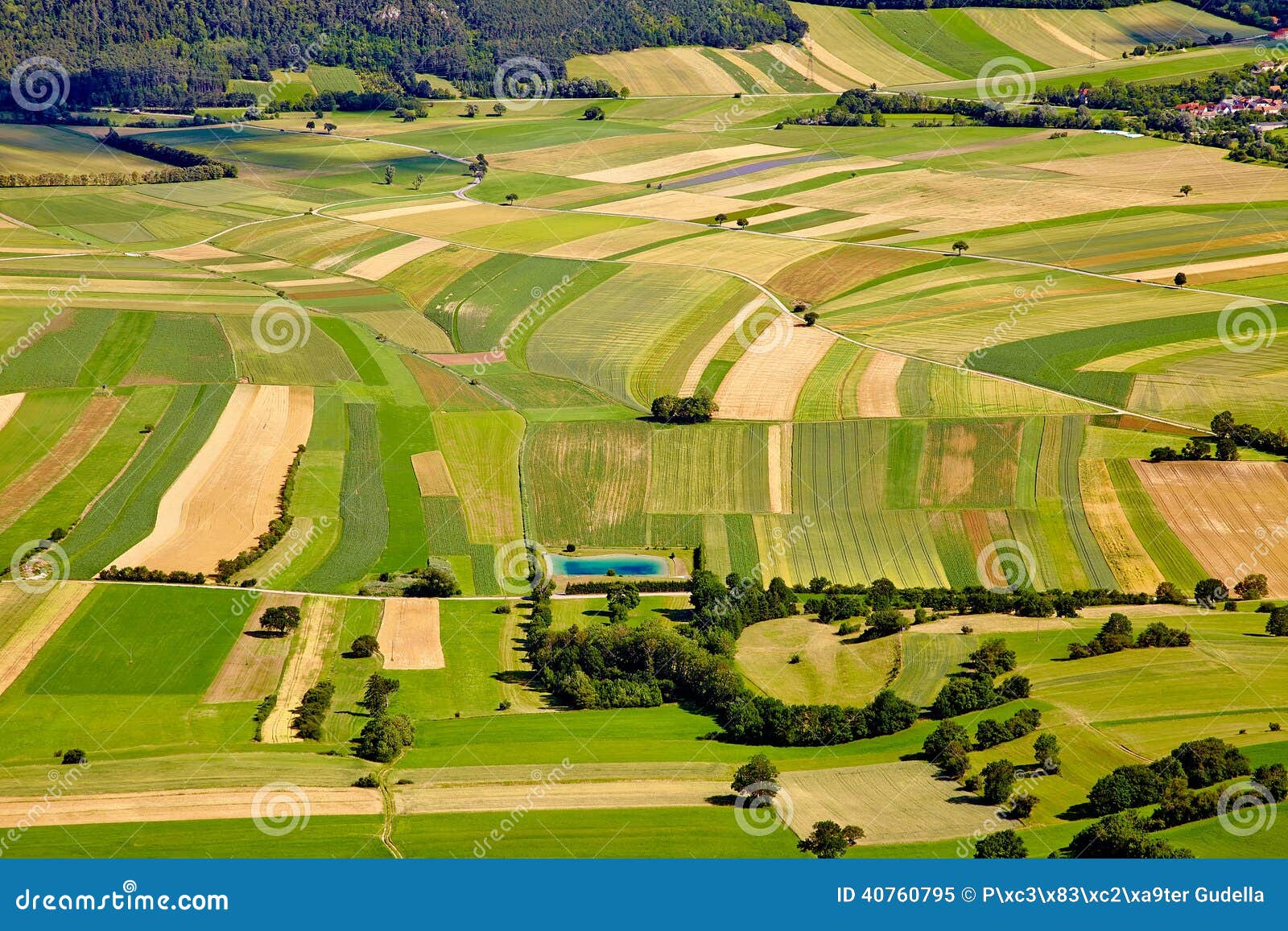Fileds stock image. Image of area, field, hohewand, country - 40760795