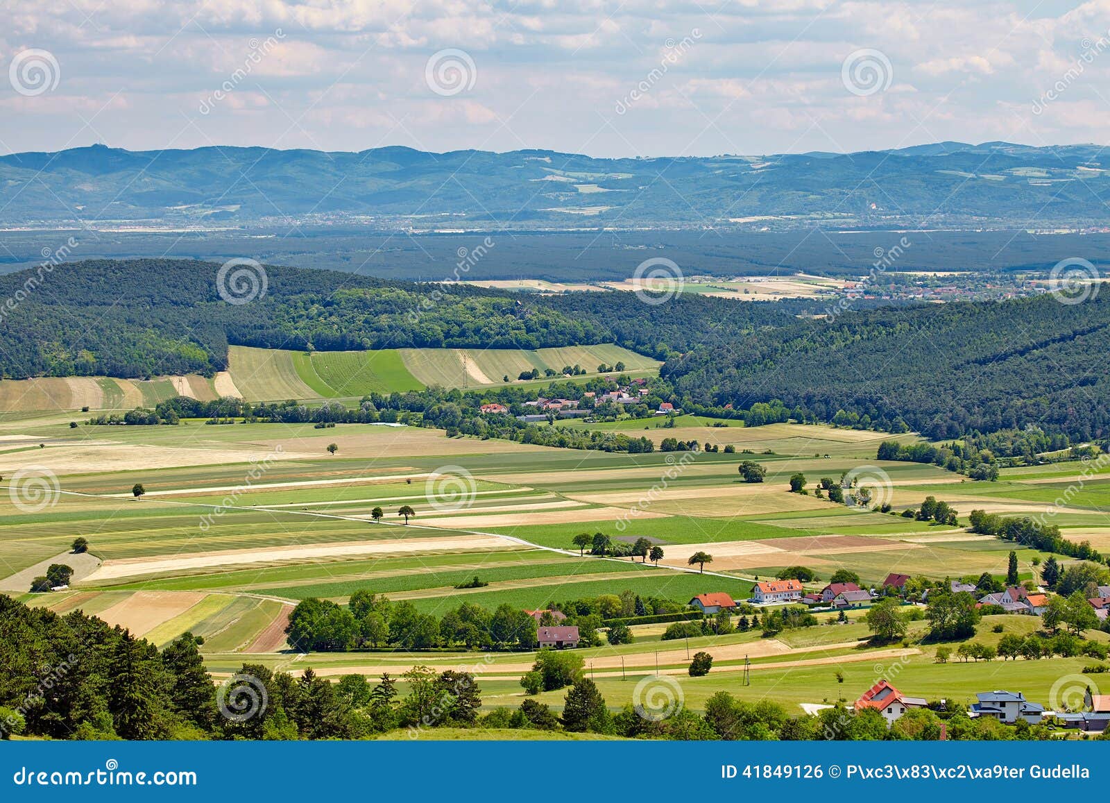 Fileds stock photo. Image of cultivate, area, hills, countryside - 41849126