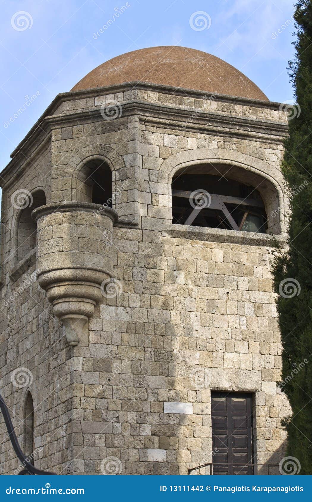 Filerimos Monastery at Rhodes, Greece Stock Photo - Image of faith ...