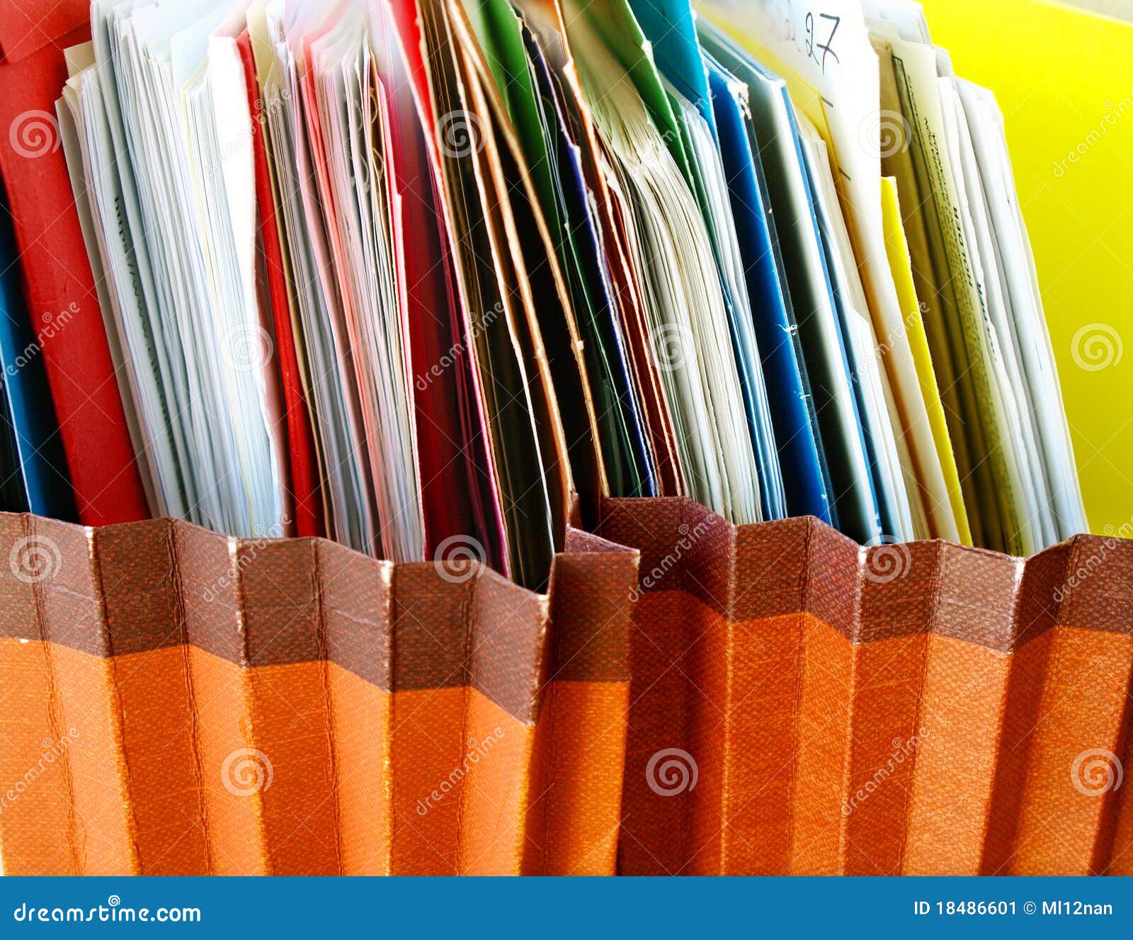 Files stock image. Image of filing, documentation, finished - 18486601