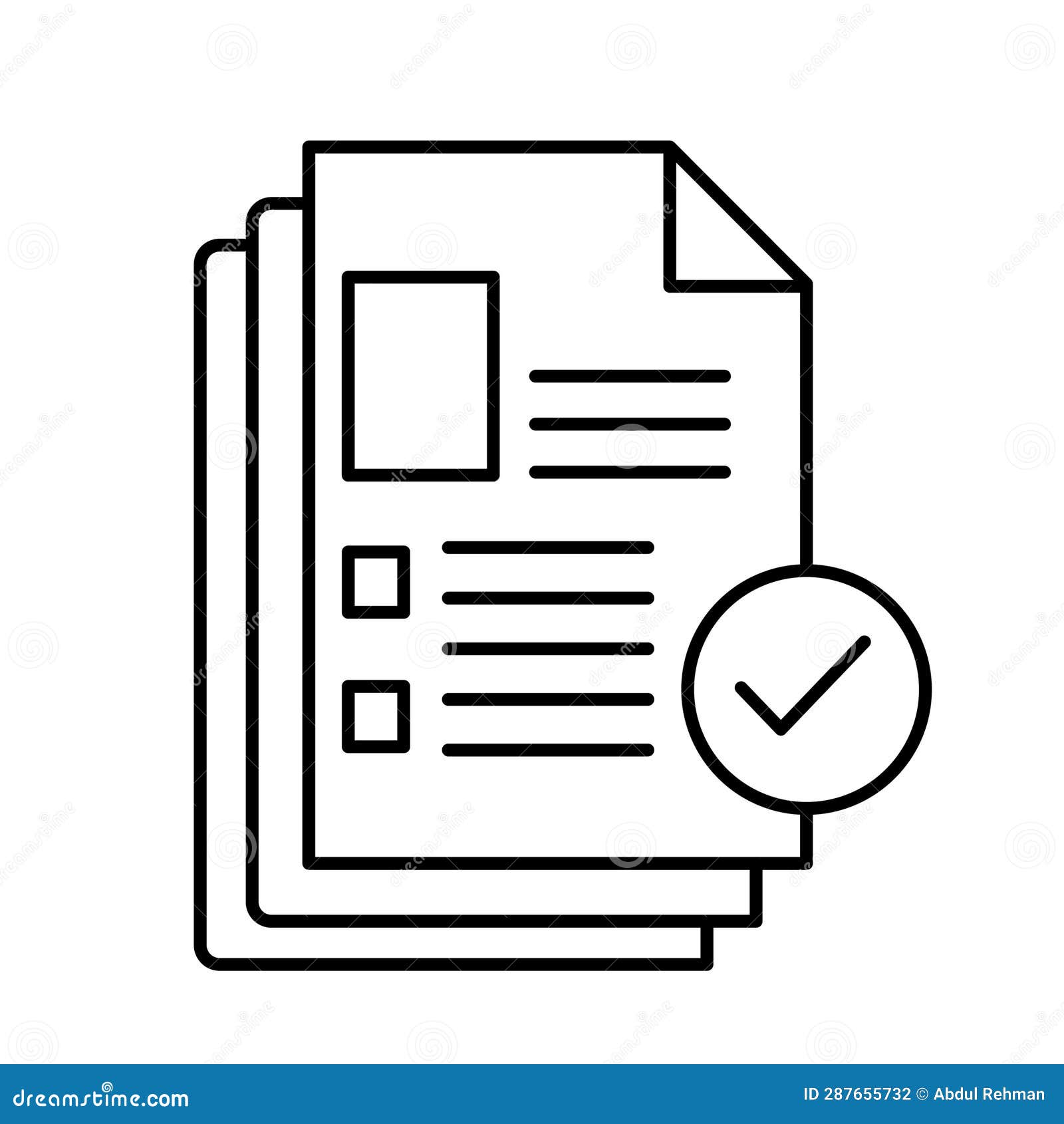 Files Accepted Vector Icon Which Can Easily Modify or Edit . Stock ...