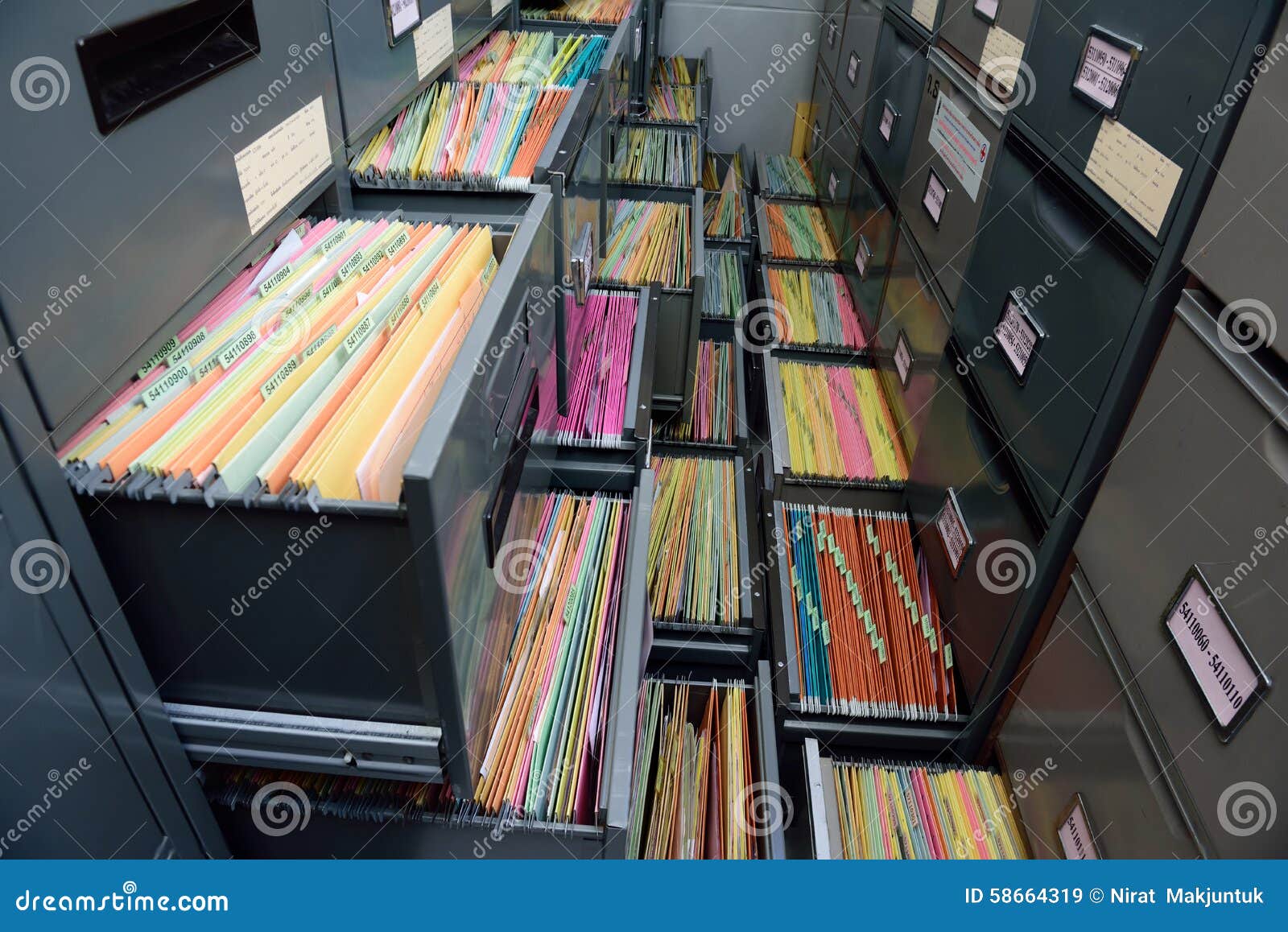 Files stock image. Image of work, file, files, women - 58664319