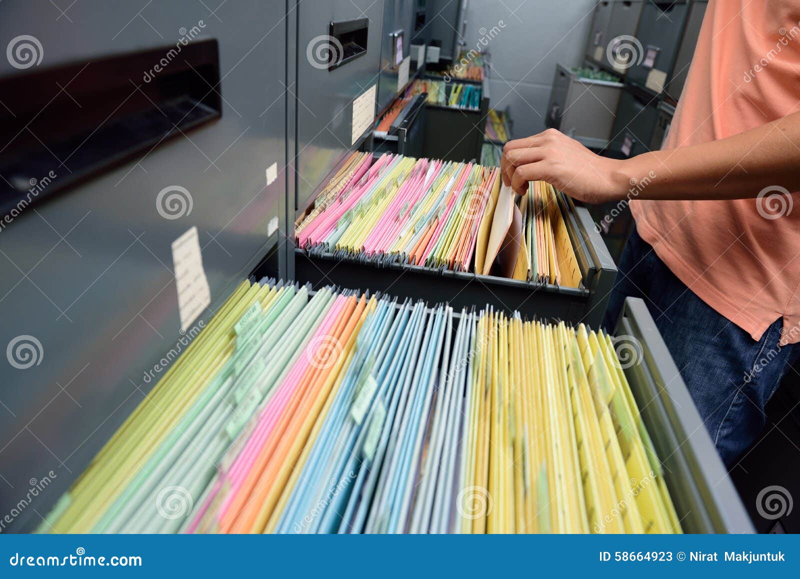 Files stock image. Image of bureaucracy, file, business - 58664923