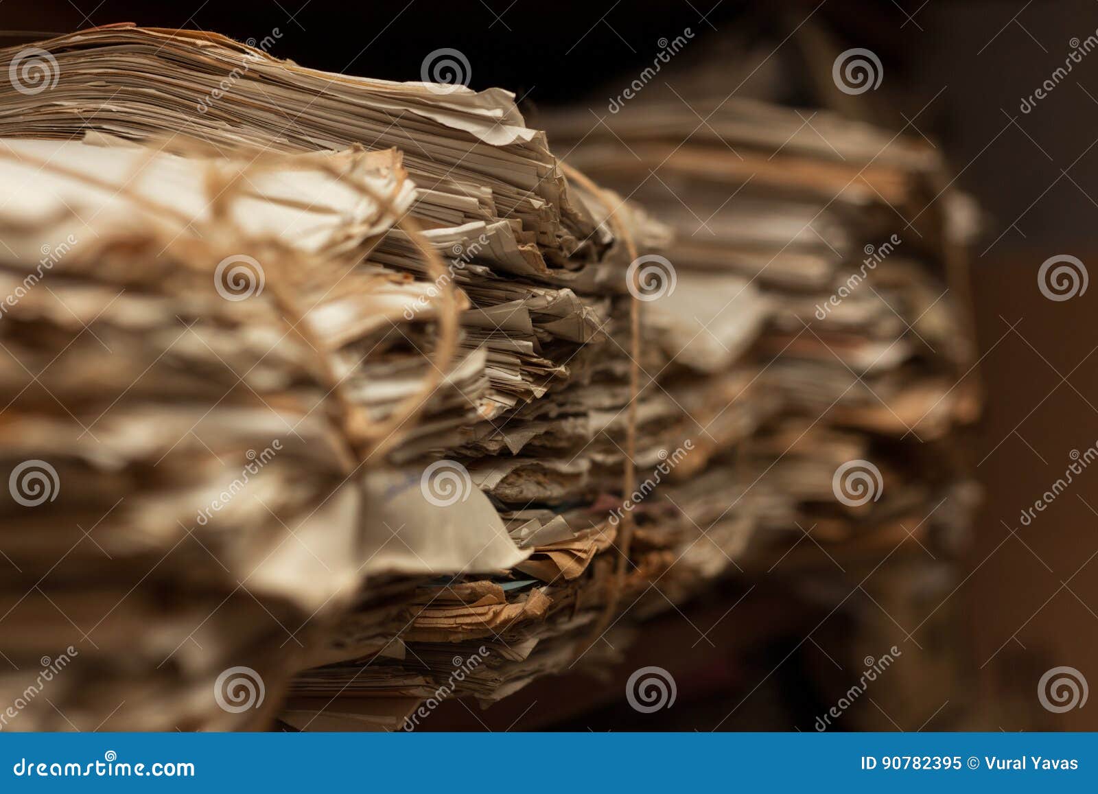 Files in Archive Room stock image. Image of paper, shelf - 90782395