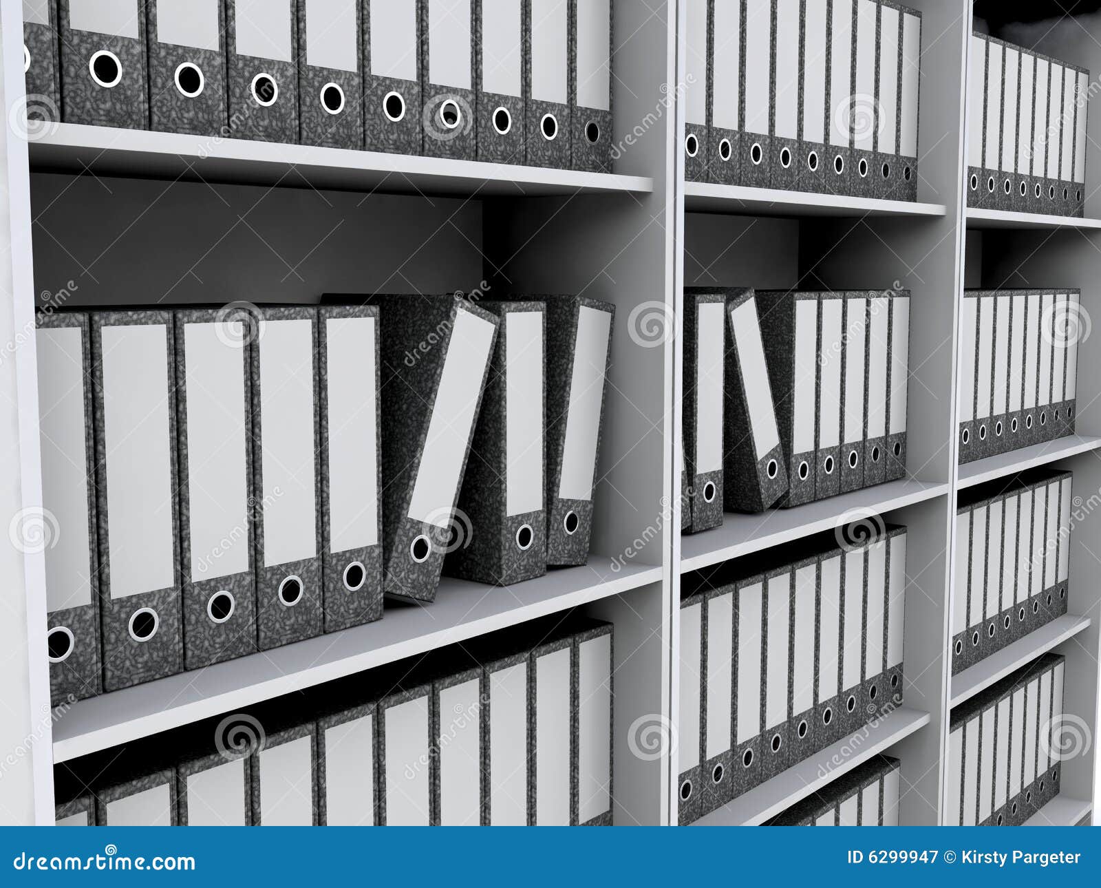 Files on bookshelves stock illustration. Illustration of shelf - 6299947