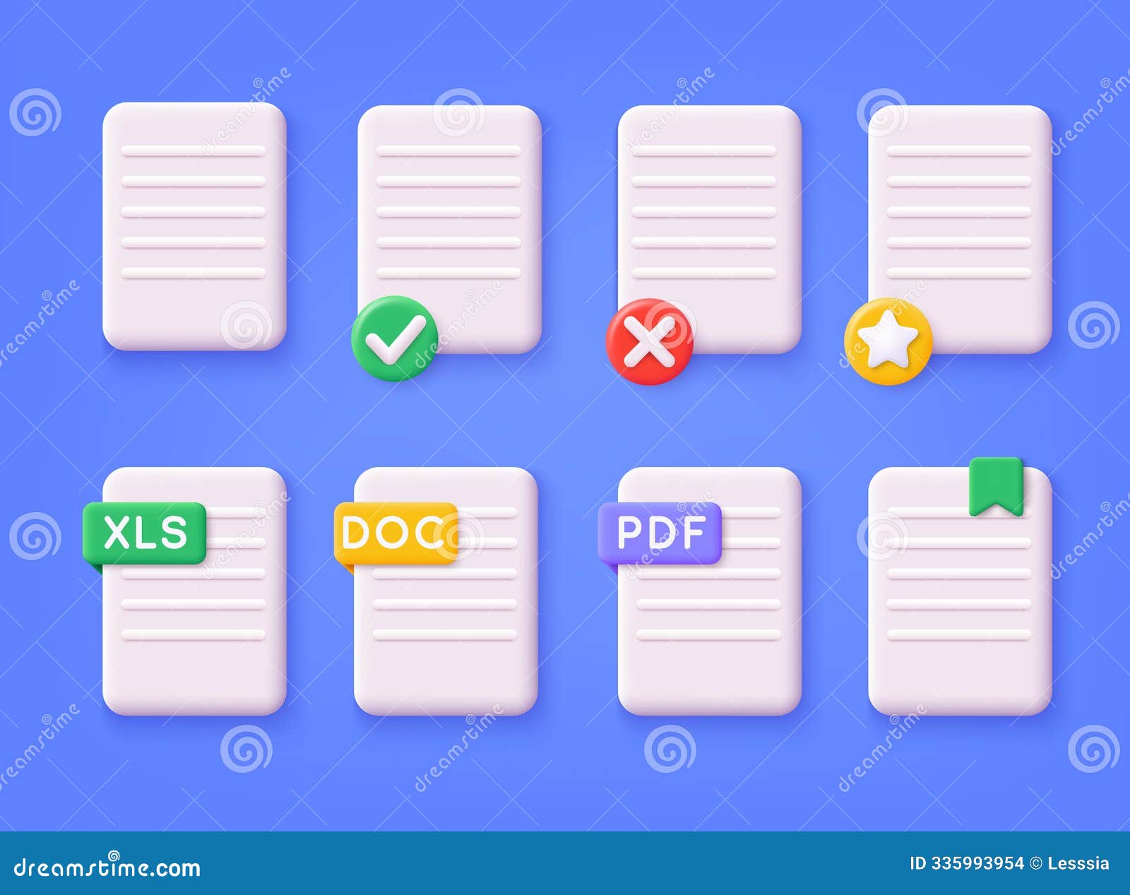 Files 3D Big Set. Document File Icons. Doc, Pdf, Xls. 3D Web Vector ... Files 3D Big Set. Document File Icons. Doc, Pdf, Xls. 3D Web Vector ...