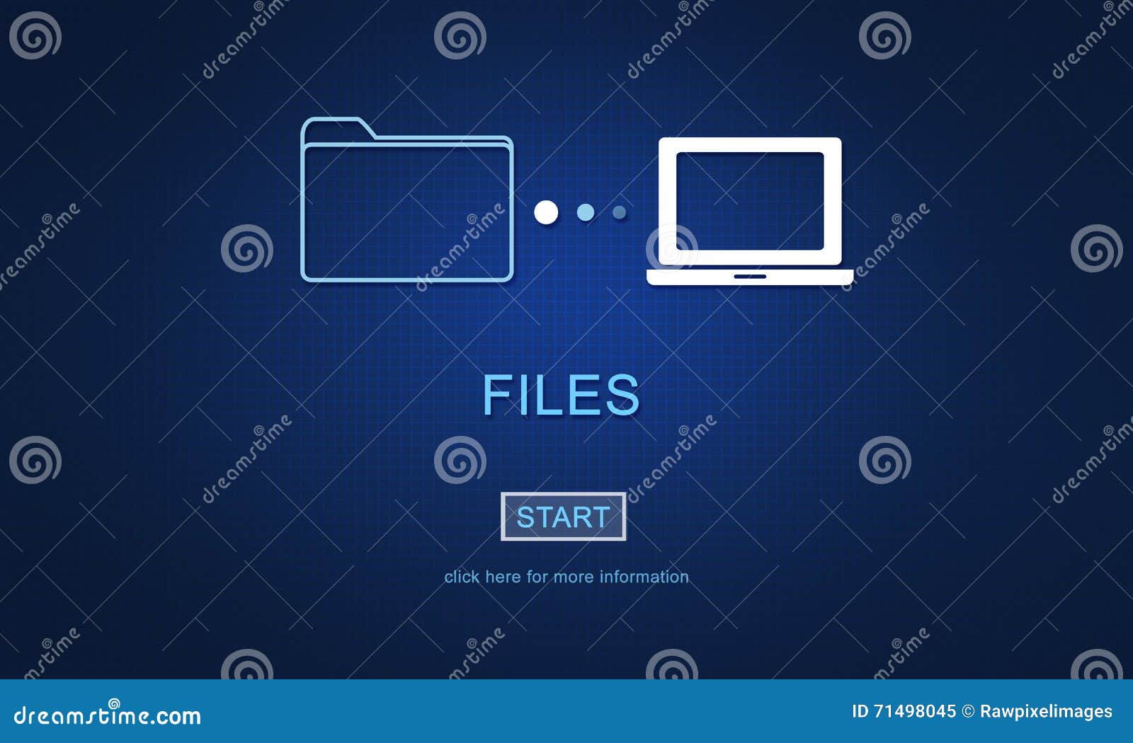 Files Data Information Message Network Share Concept Stock Illustration ...