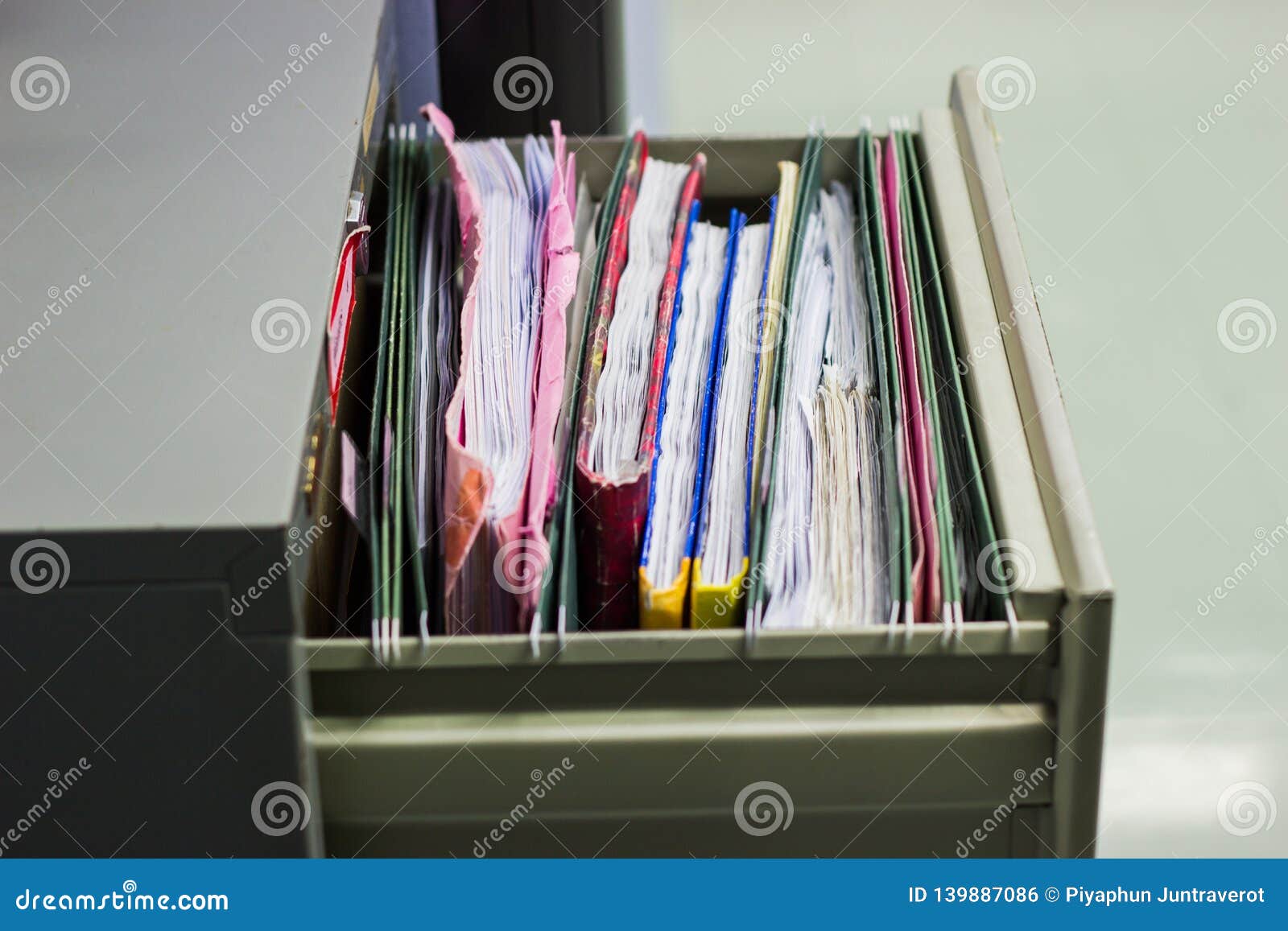 Files Document of Hanging File Folders in a Drawer in a Whole Pile of ... Files Document of Hanging File Folders in a Drawer in a Whole Pile of ...