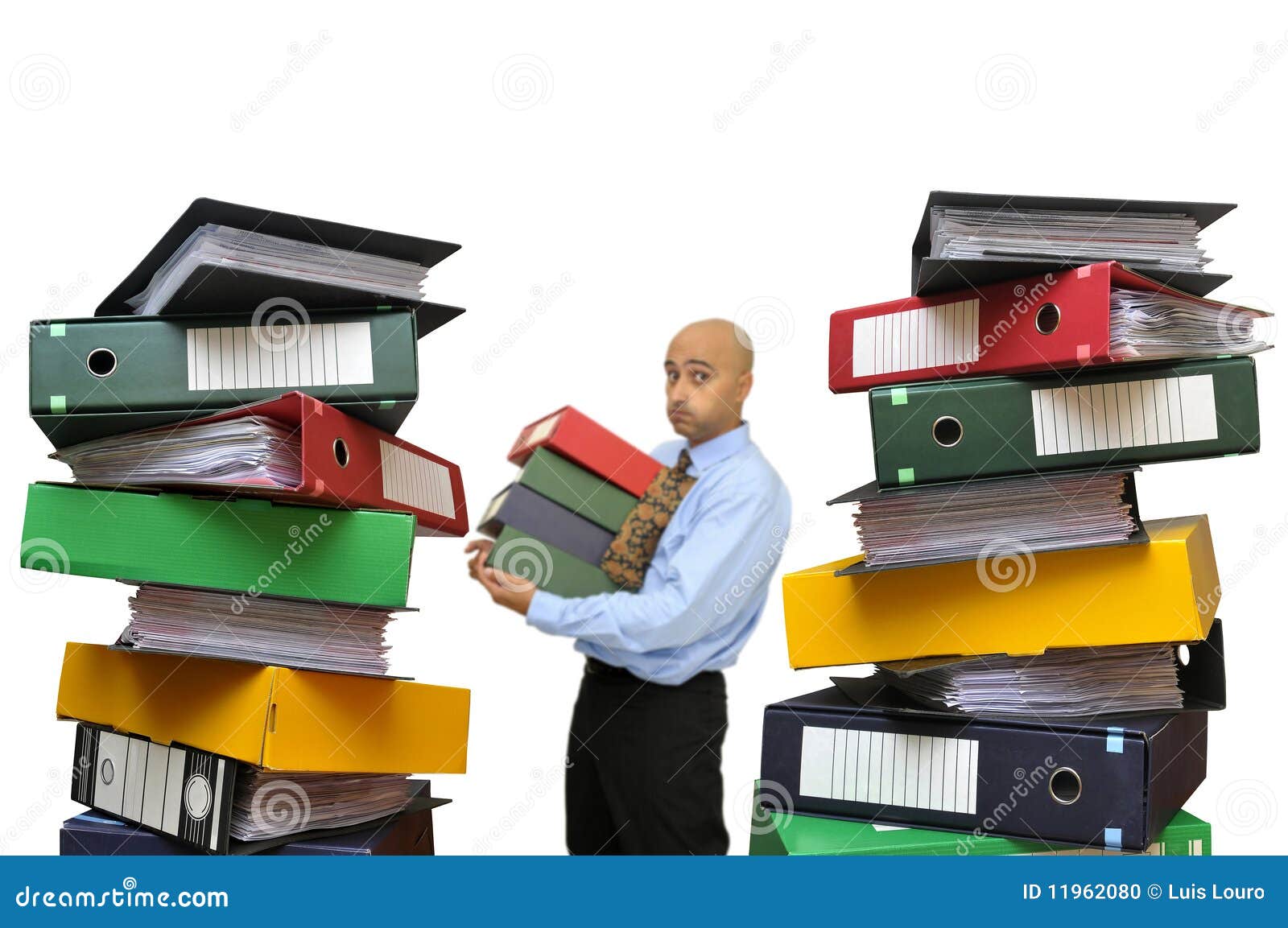 Files everywhere stock photo. Image of executive, order - 11962080