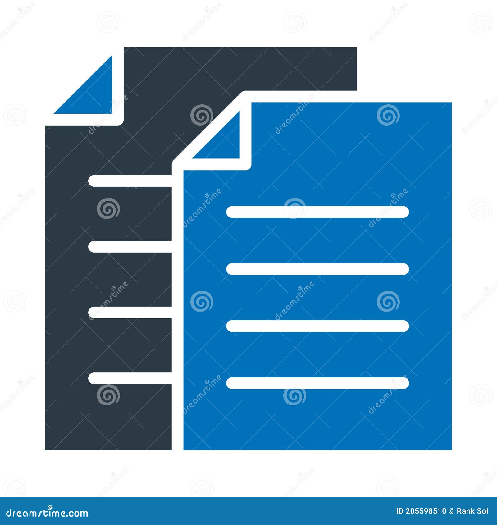 Files, Files Rack Vector Icon Which Can Easily Modify Stock Vector ...