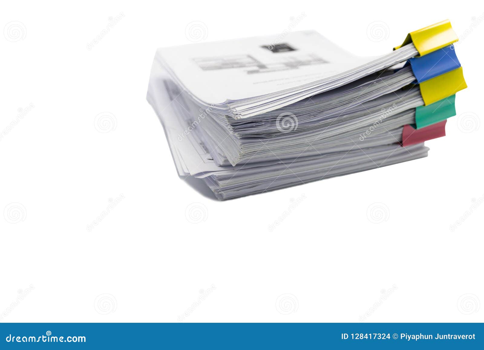 Files Folder Documents In Archives Files Stock Photo - Image of ...