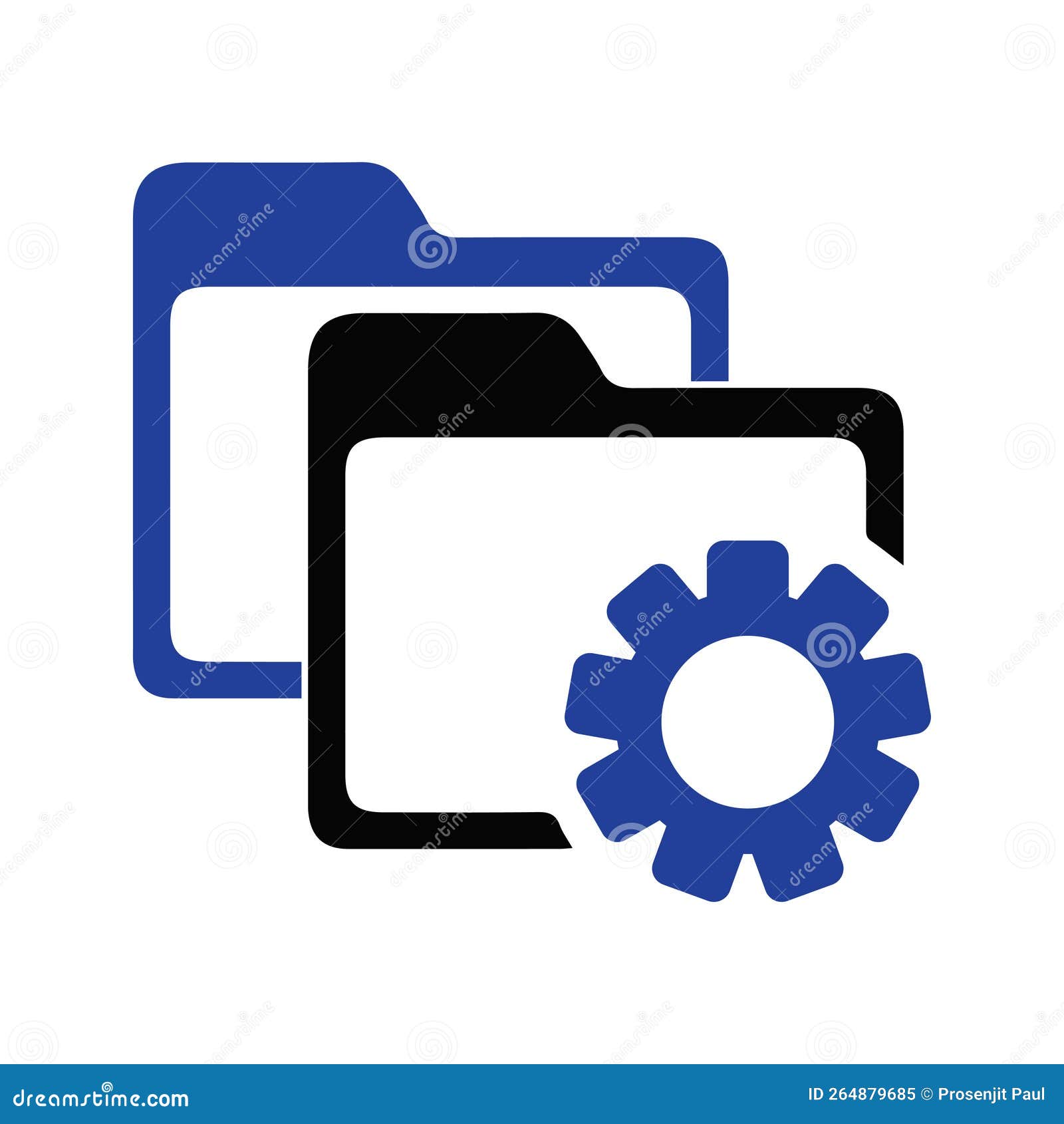 Files Management Concept With Team People In Office Manage And Prepare ...