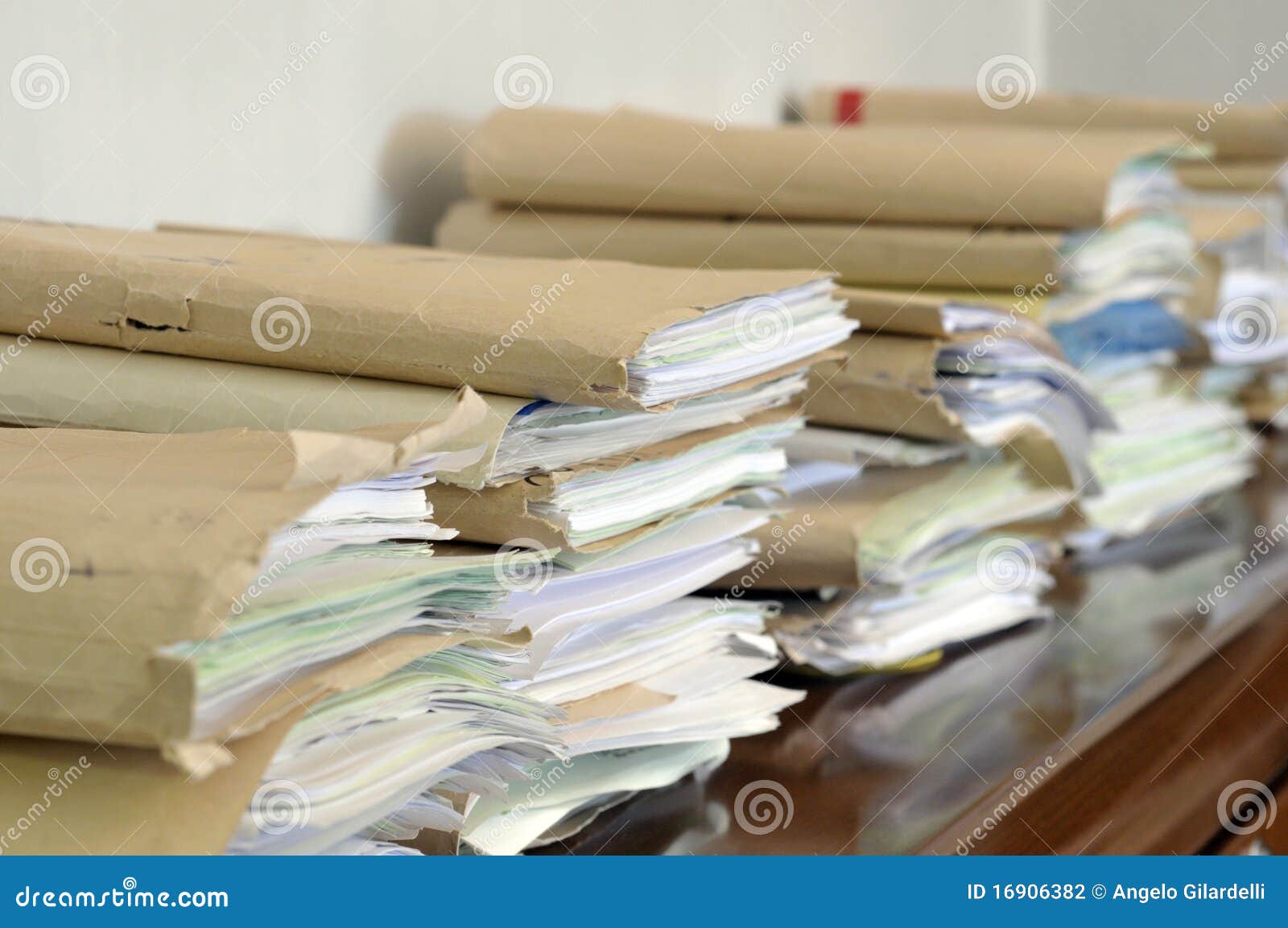Files, paper documents stock photo. Image of files, archives - 16906382