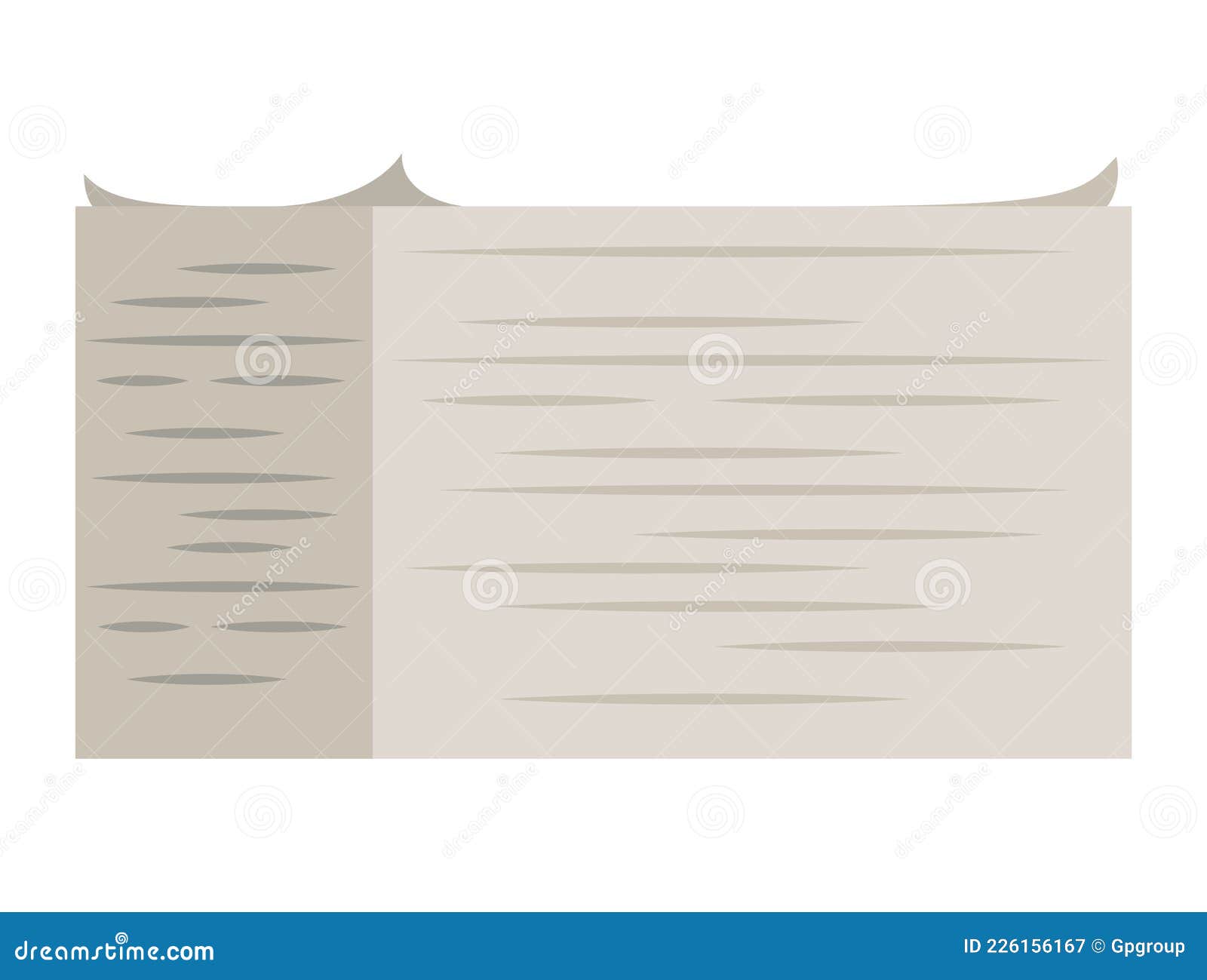 Files pile design stock vector. Illustration of report - 226156167