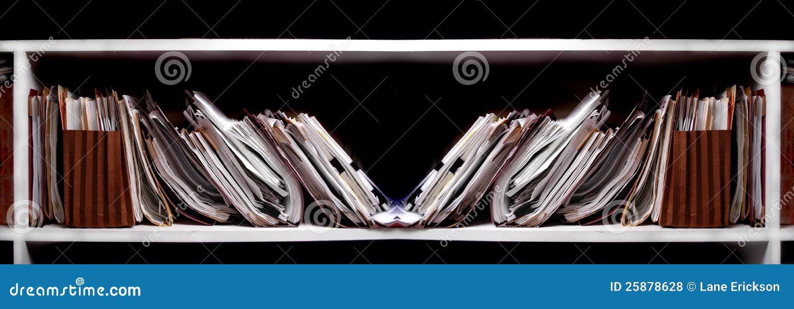 Files on Shelf stock photo. Image of messy, stacked, boxes - 25878628
