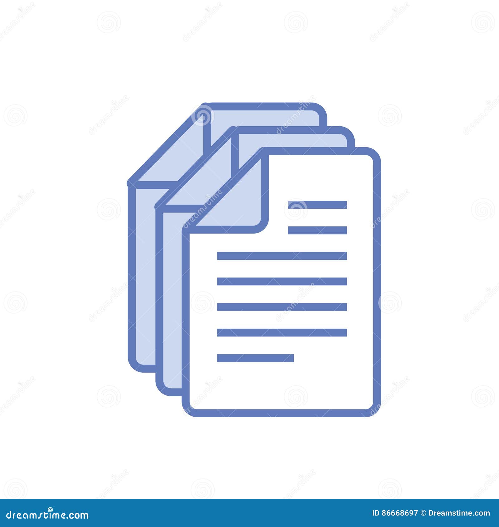 Desk Files Stack Stock Illustrations – 239 Desk Files Stack Stock ...