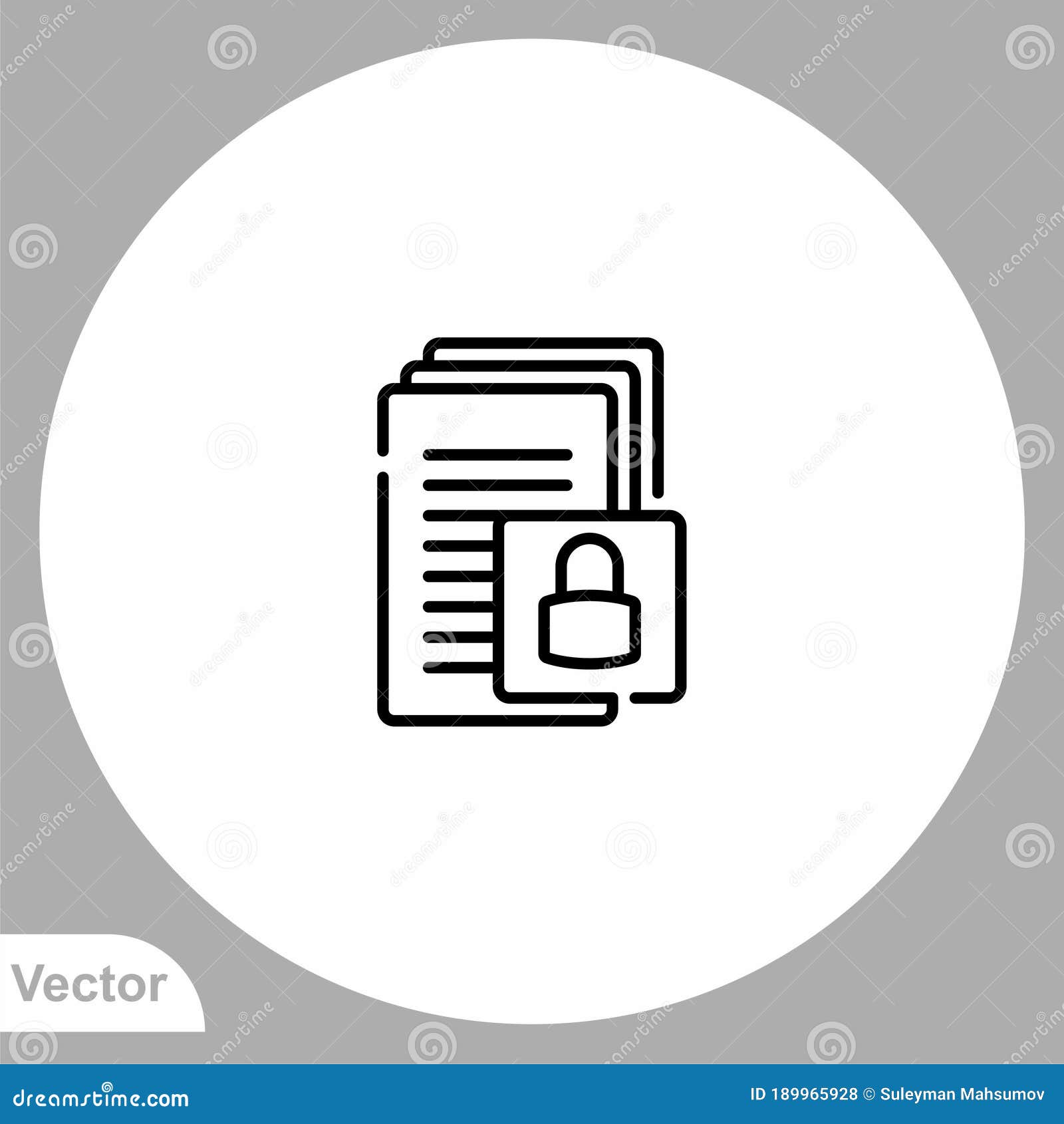 Files Vector Icon Sign Symbol Stock Vector - Illustration of data, page ...