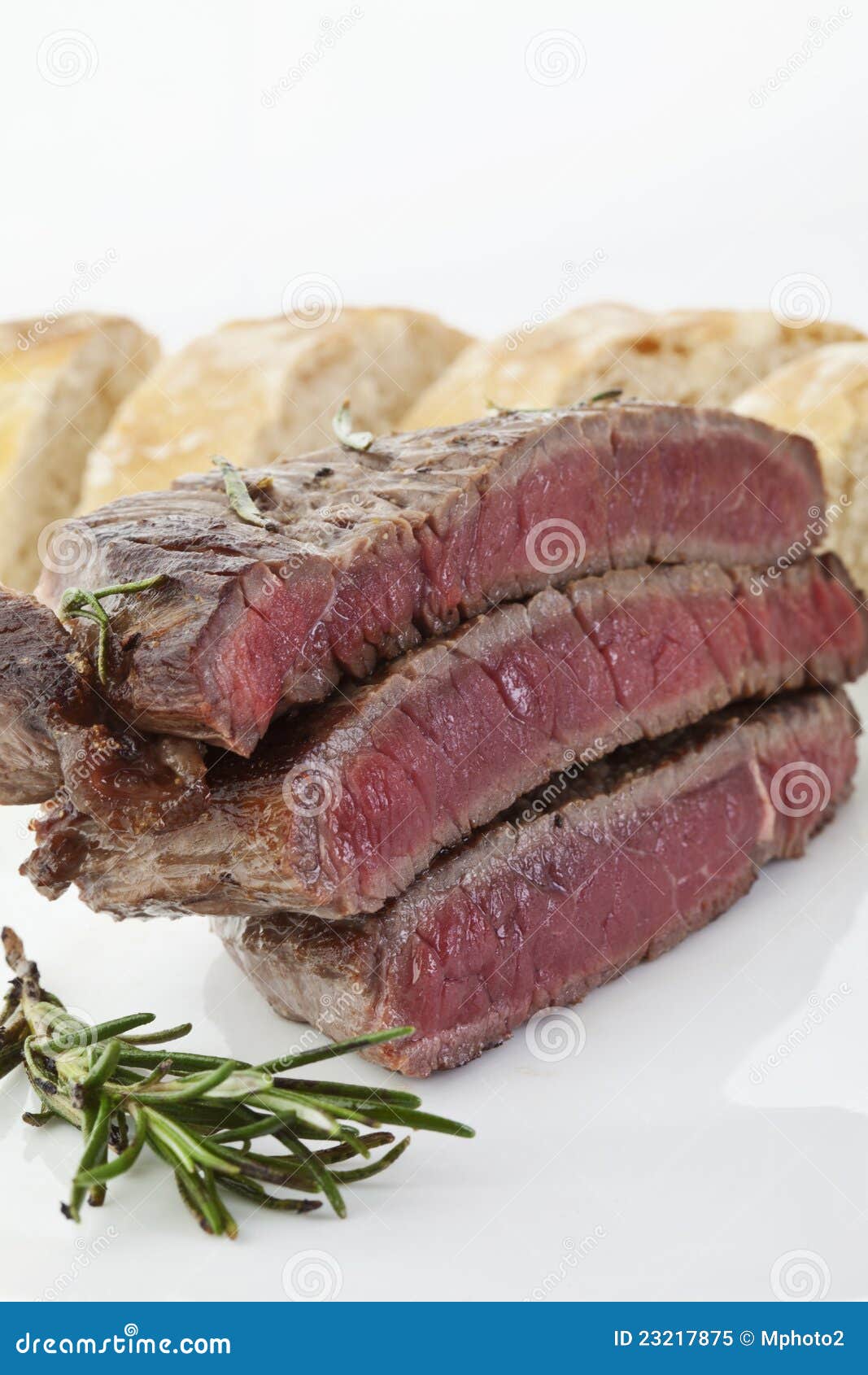 Filet of beef stock image. Image of plate, butcher, white - 23217875
