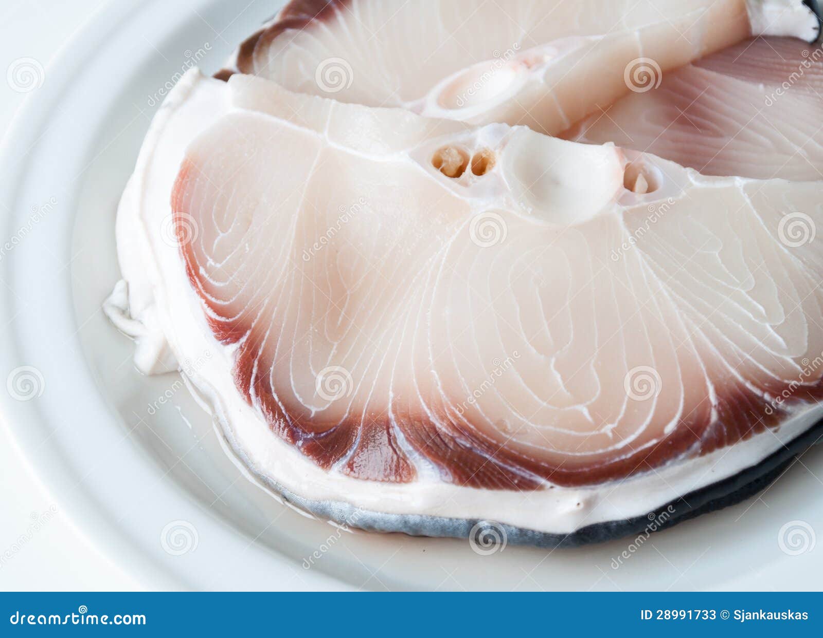 Filet cru de requin image stock. Image du coupure, grand - 28991733