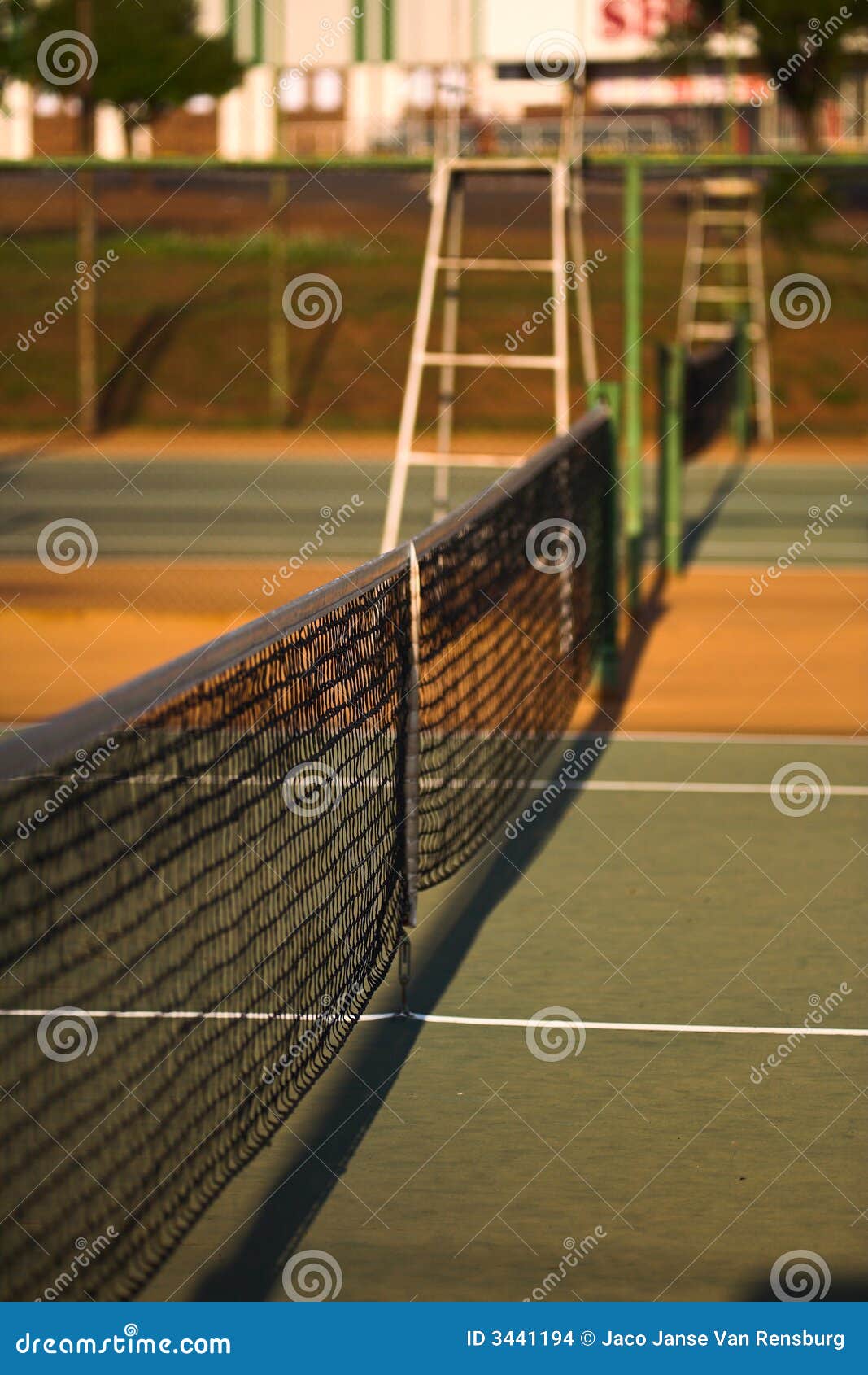 Filet De Court De Tennis Image. Image: 3441194