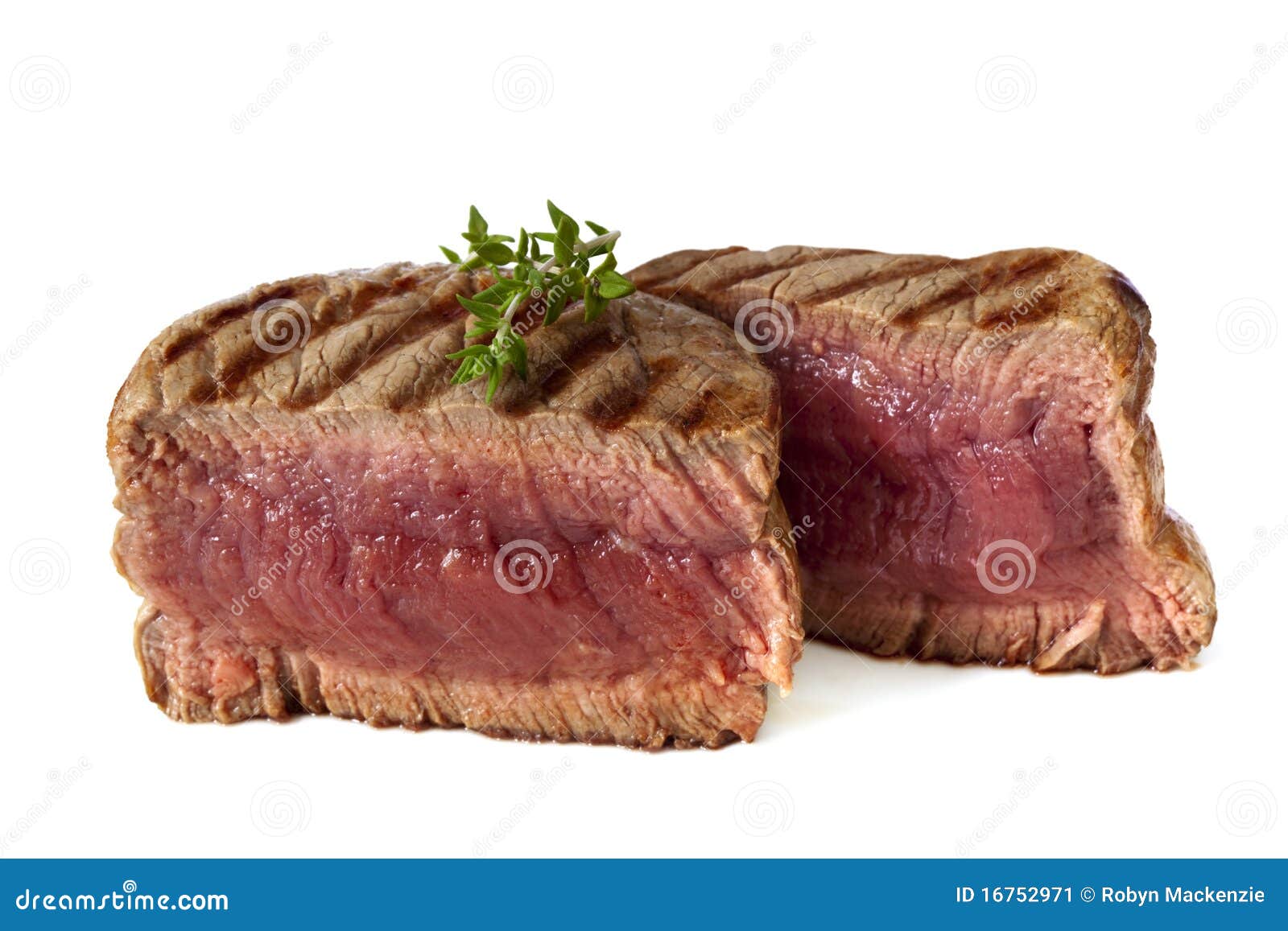 Filet Mignon stock image. Image of thyme, rare, food - 16752971