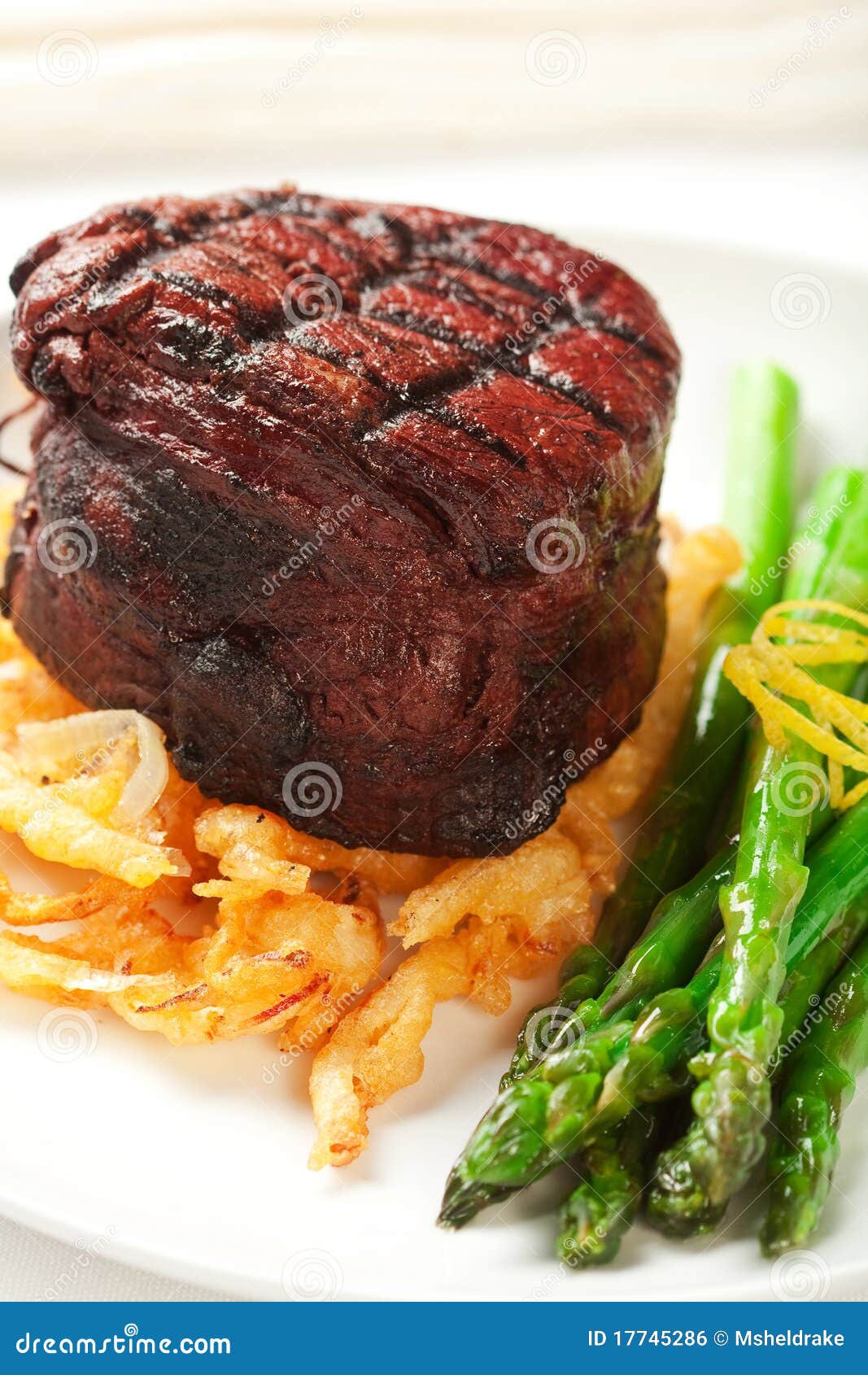 Filet Mignon stock photo. Image of onion, tenderloin - 17745286