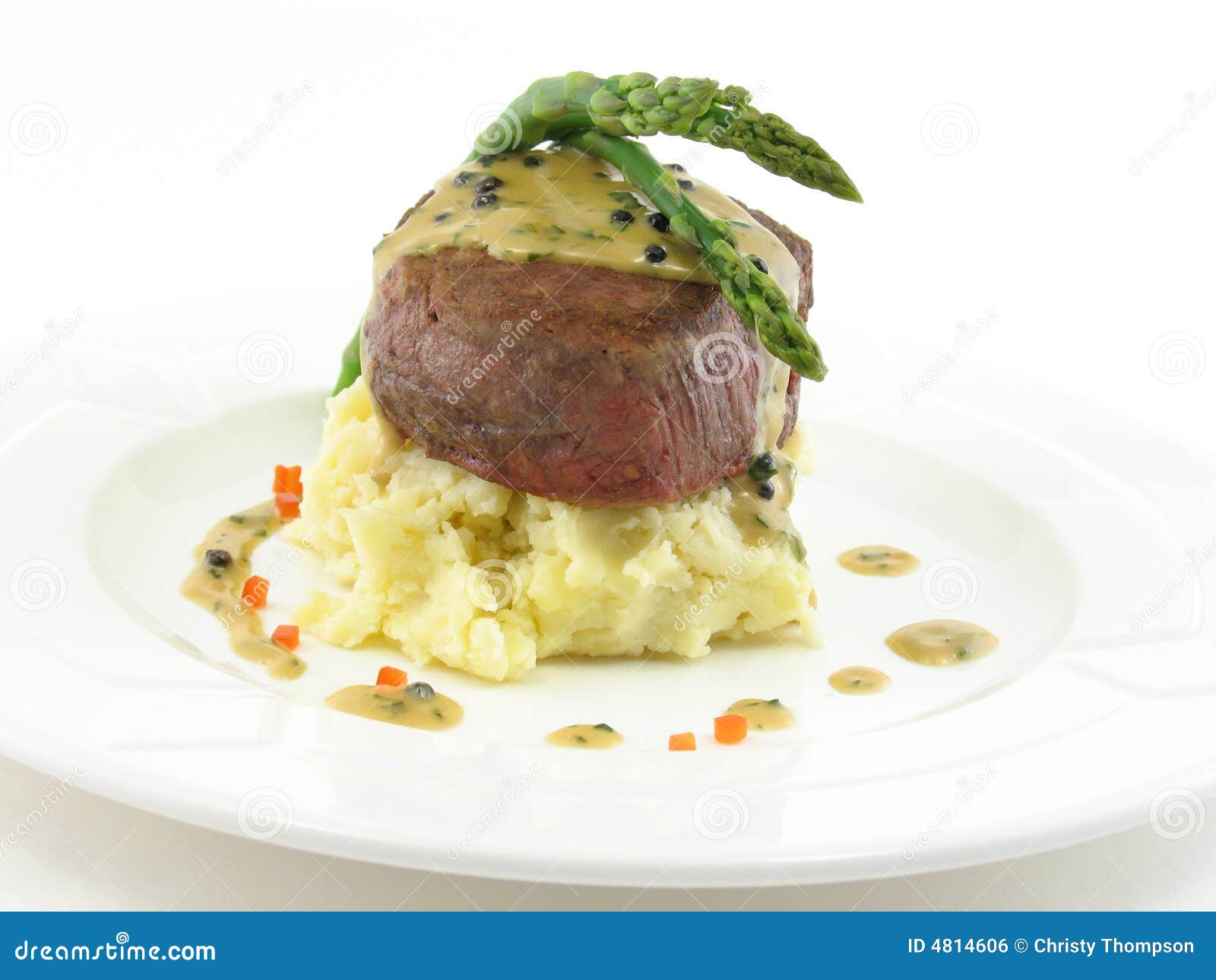 Filet mignon stock photo. Image of cooked, healthy, dining - 4814606