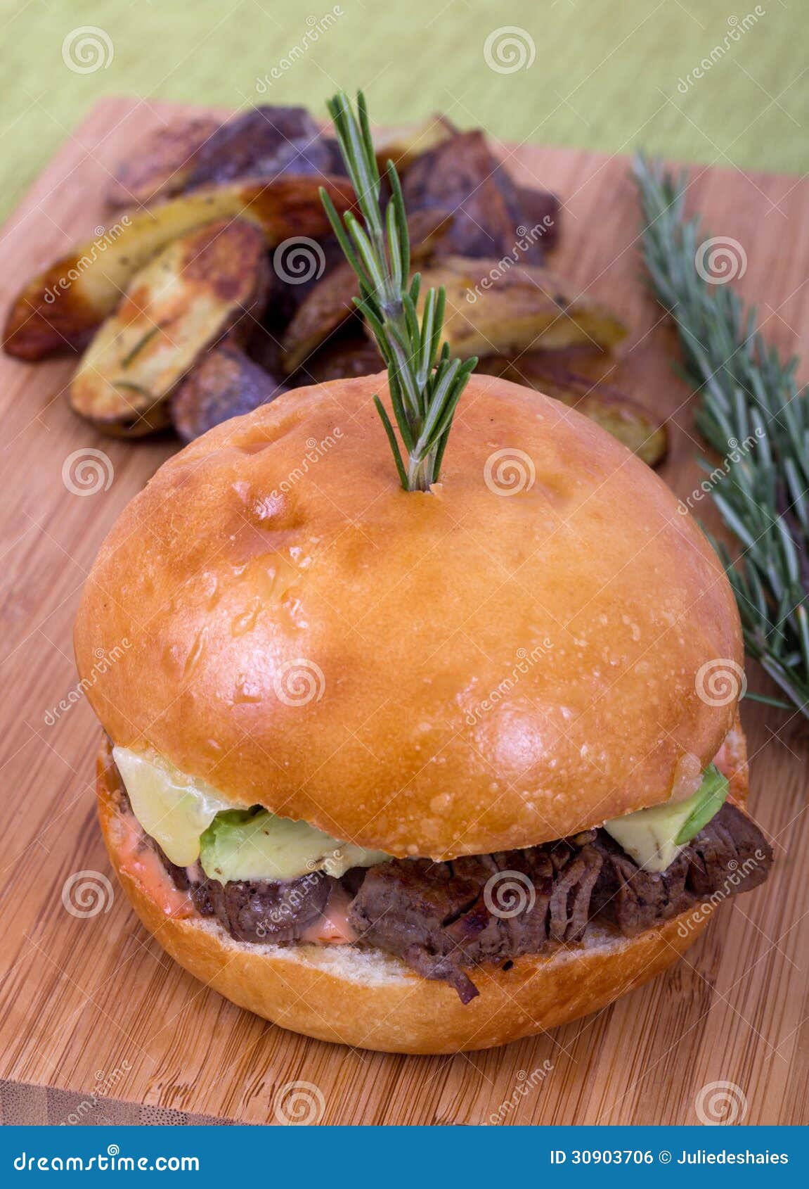 Filet mignon burger stock photo. Image of filet, sandwich - 30903706
