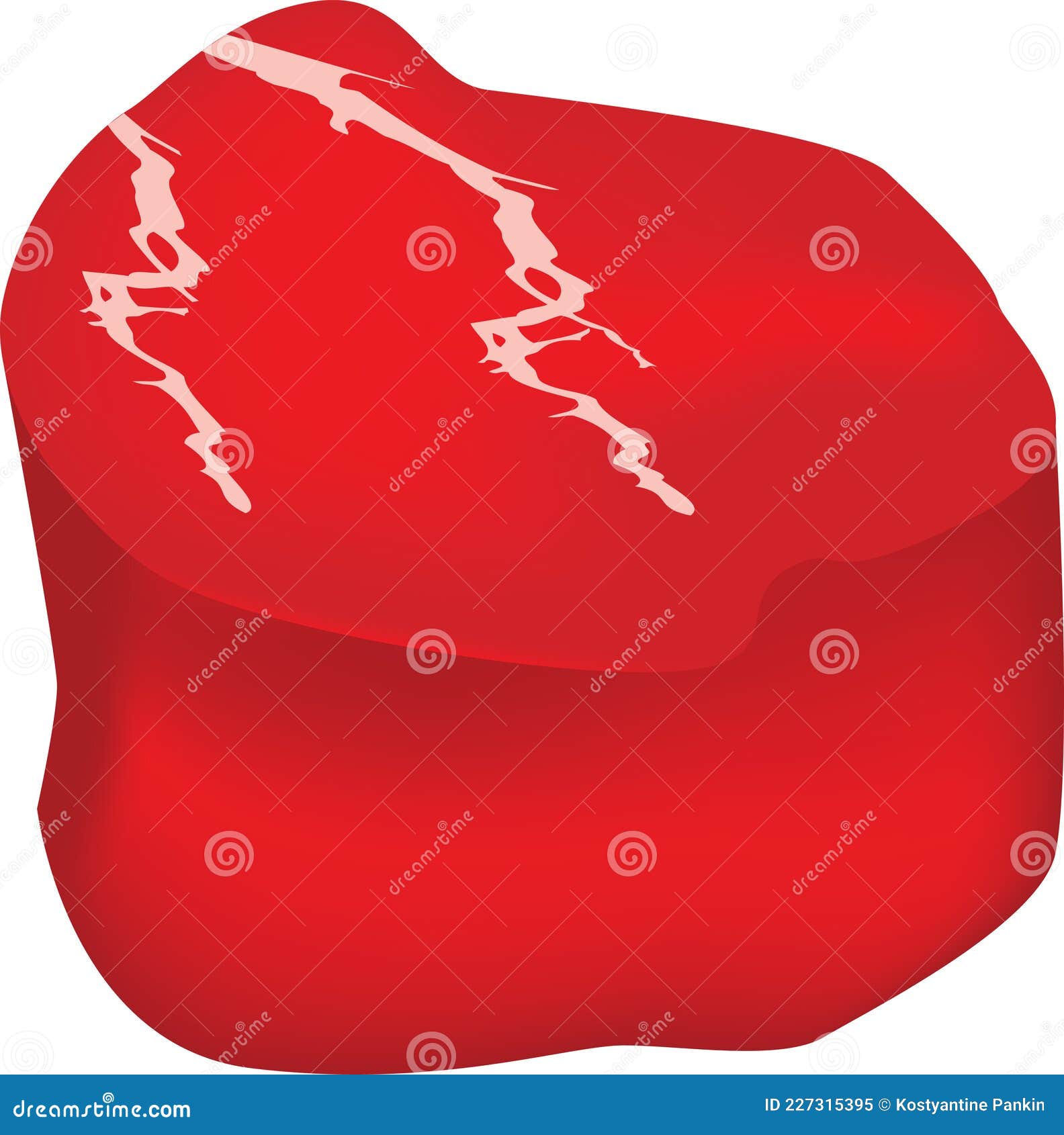 Filet Mignon Steak Cut Vector Isolated On Chalkboard Background ...