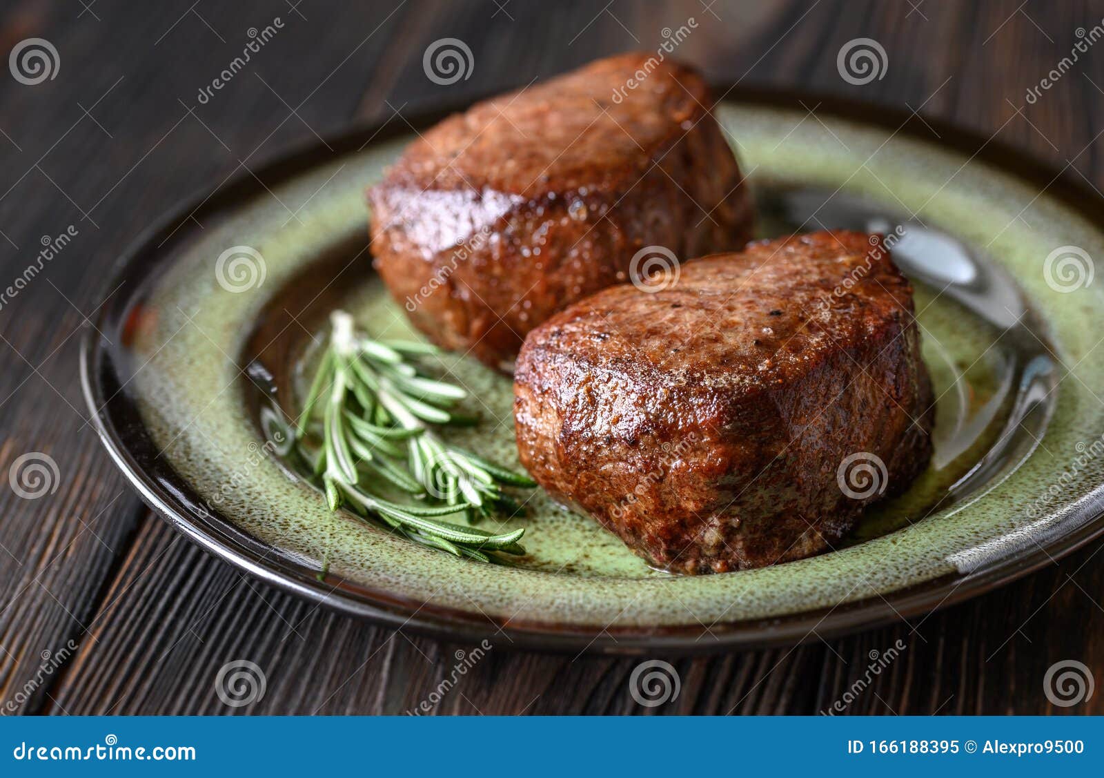 Filet Mignon On The Plate Royalty-Free Stock Photography ...