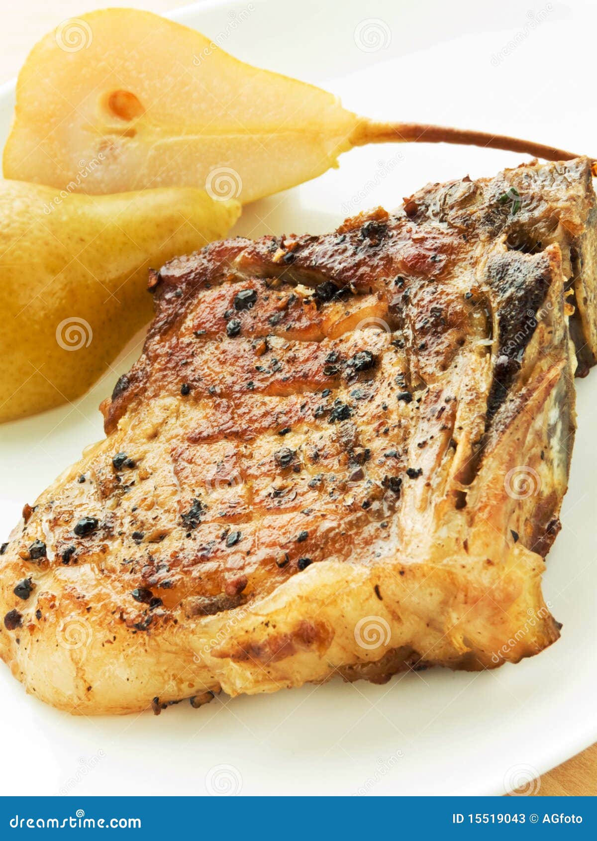 Filete imagen de archivo. Imagen de carne, jugoso, primer - 15519043